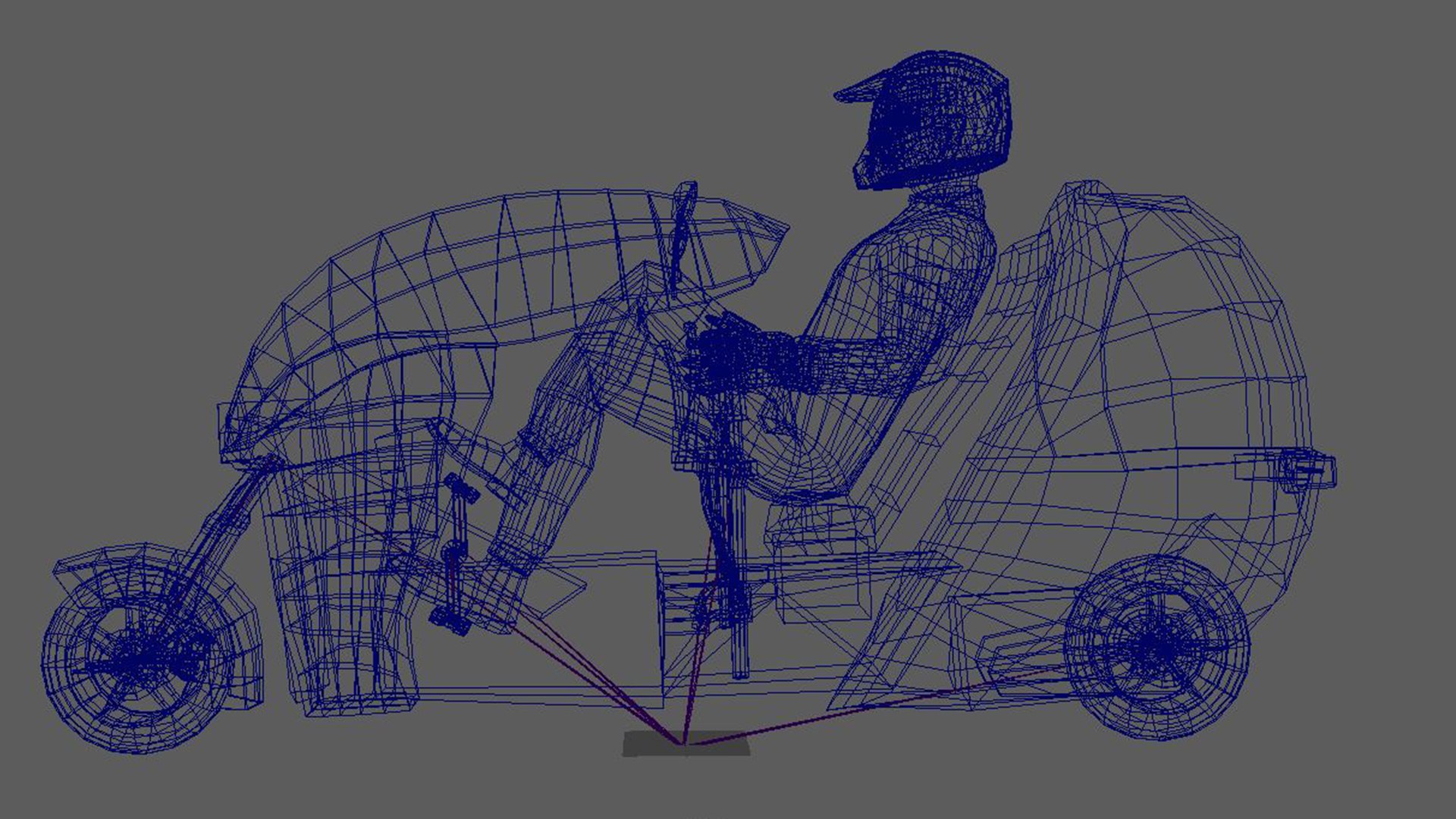 3D Uni Electrom Bike Animations Model - TurboSquid 1931948