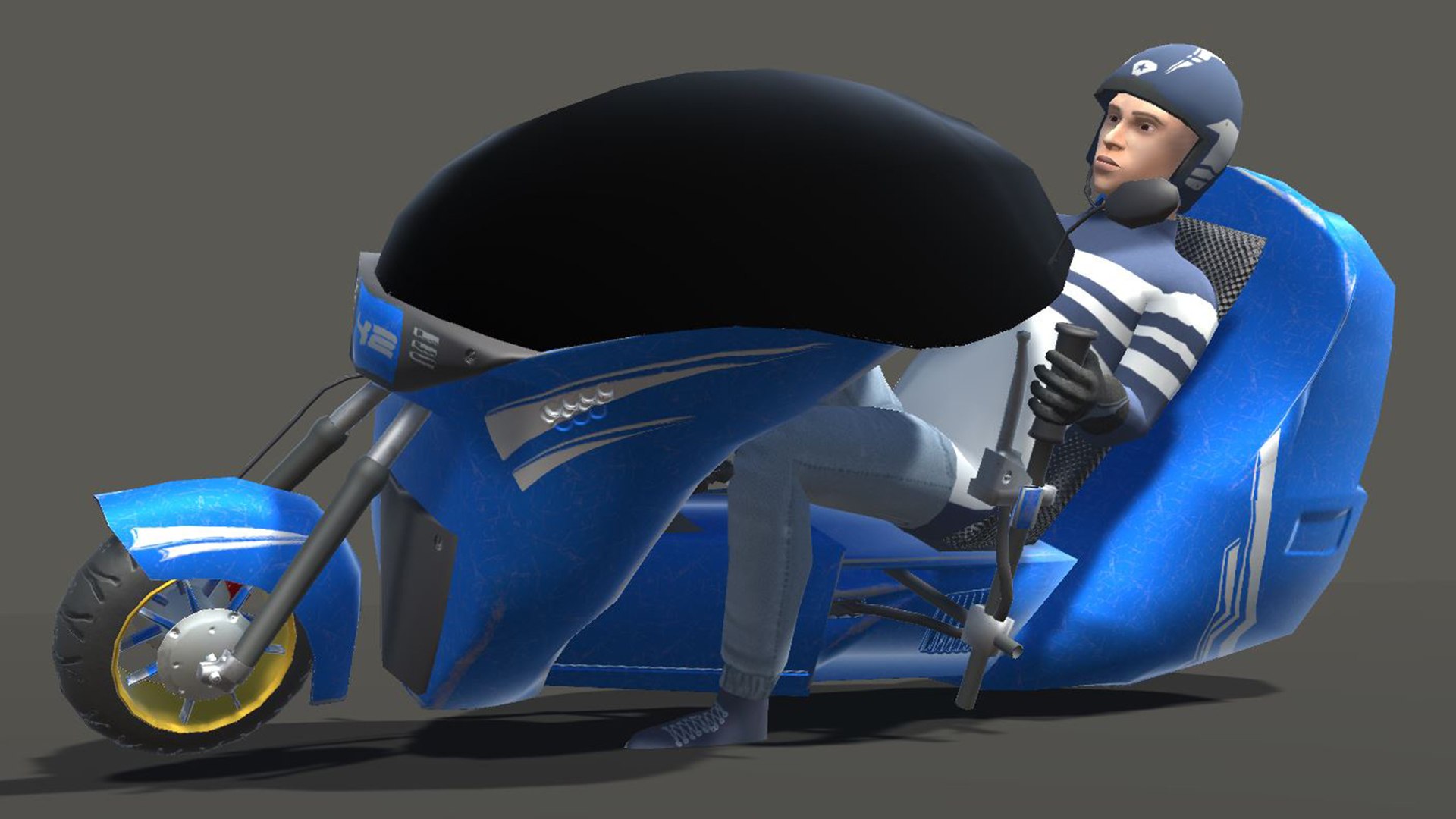 3D Uni Electrom Bike Animations Model - TurboSquid 1931948