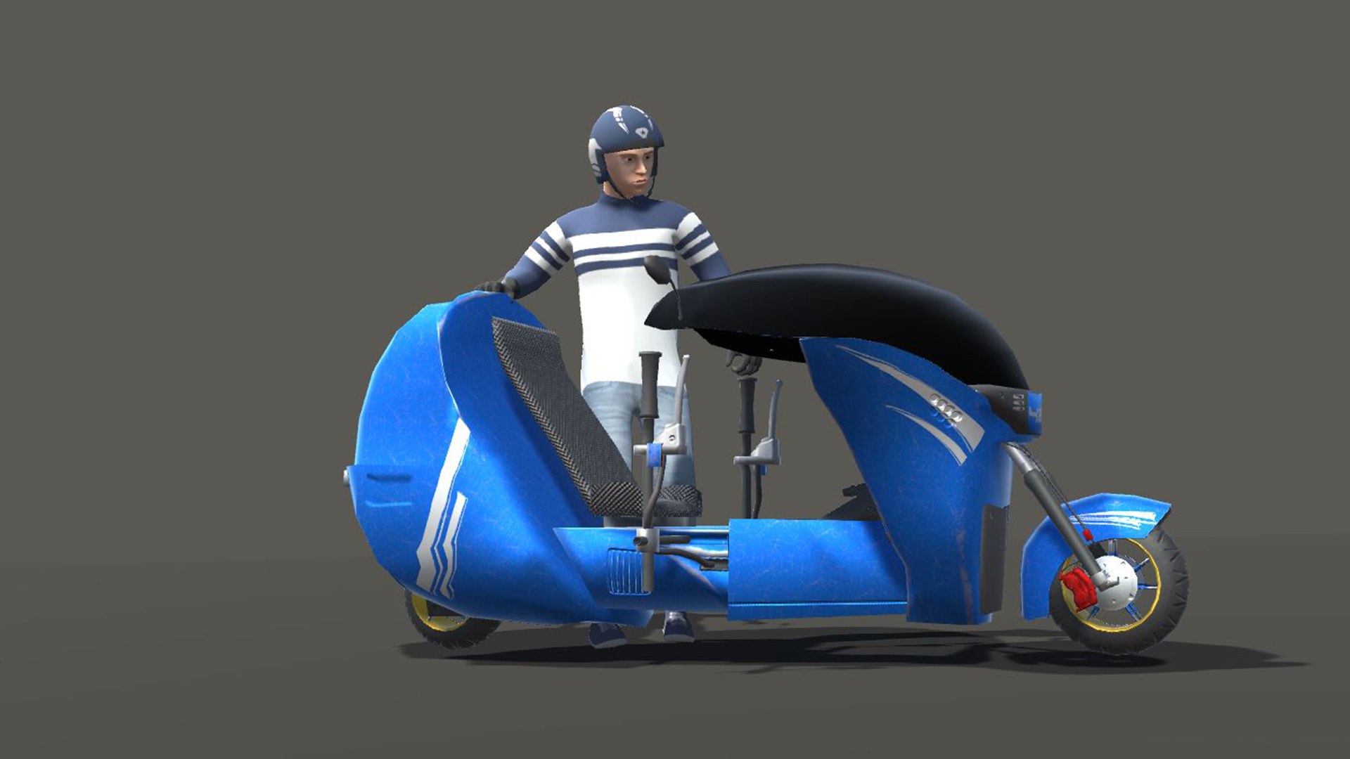 3D Uni Electrom Bike Animations Model - TurboSquid 1931948