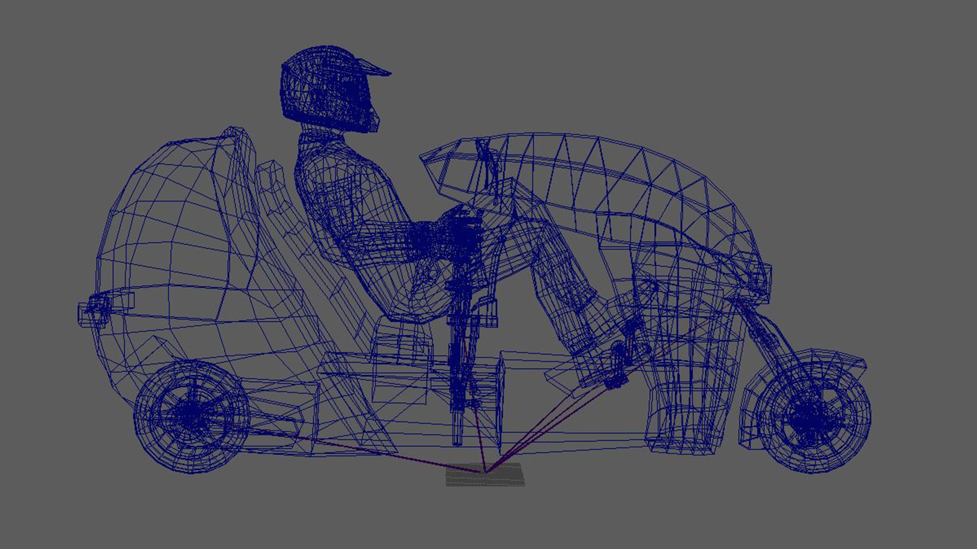 3D Uni Electrom Bike Animations Model - TurboSquid 1931948