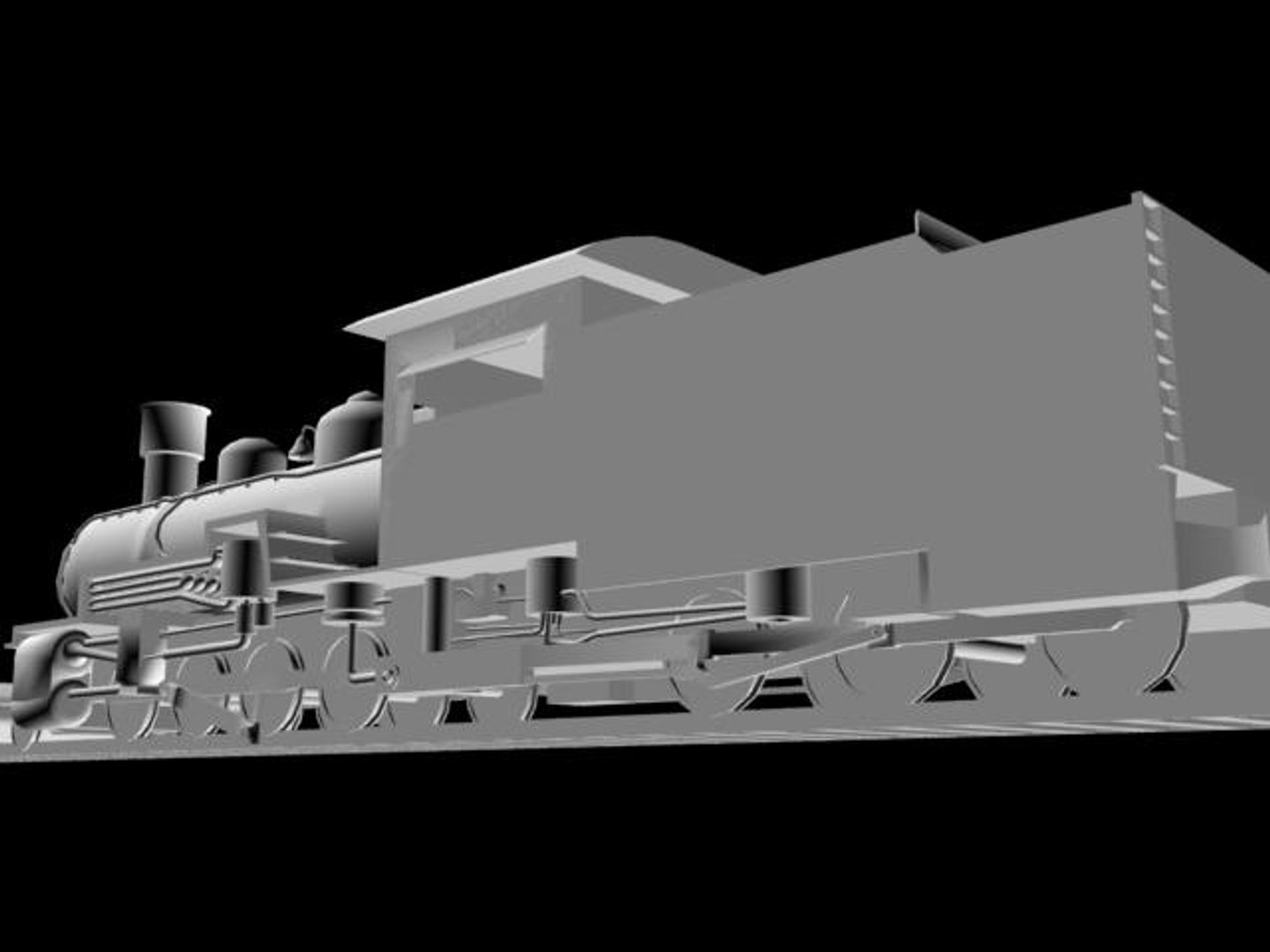 Train 3d Max