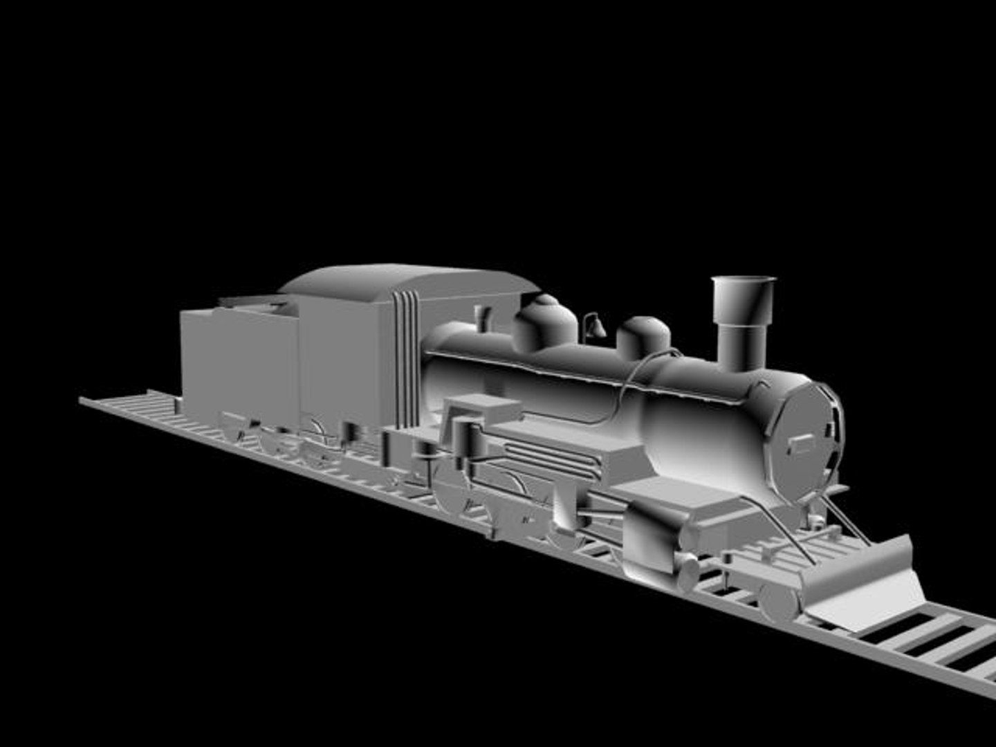 Train 3d Max