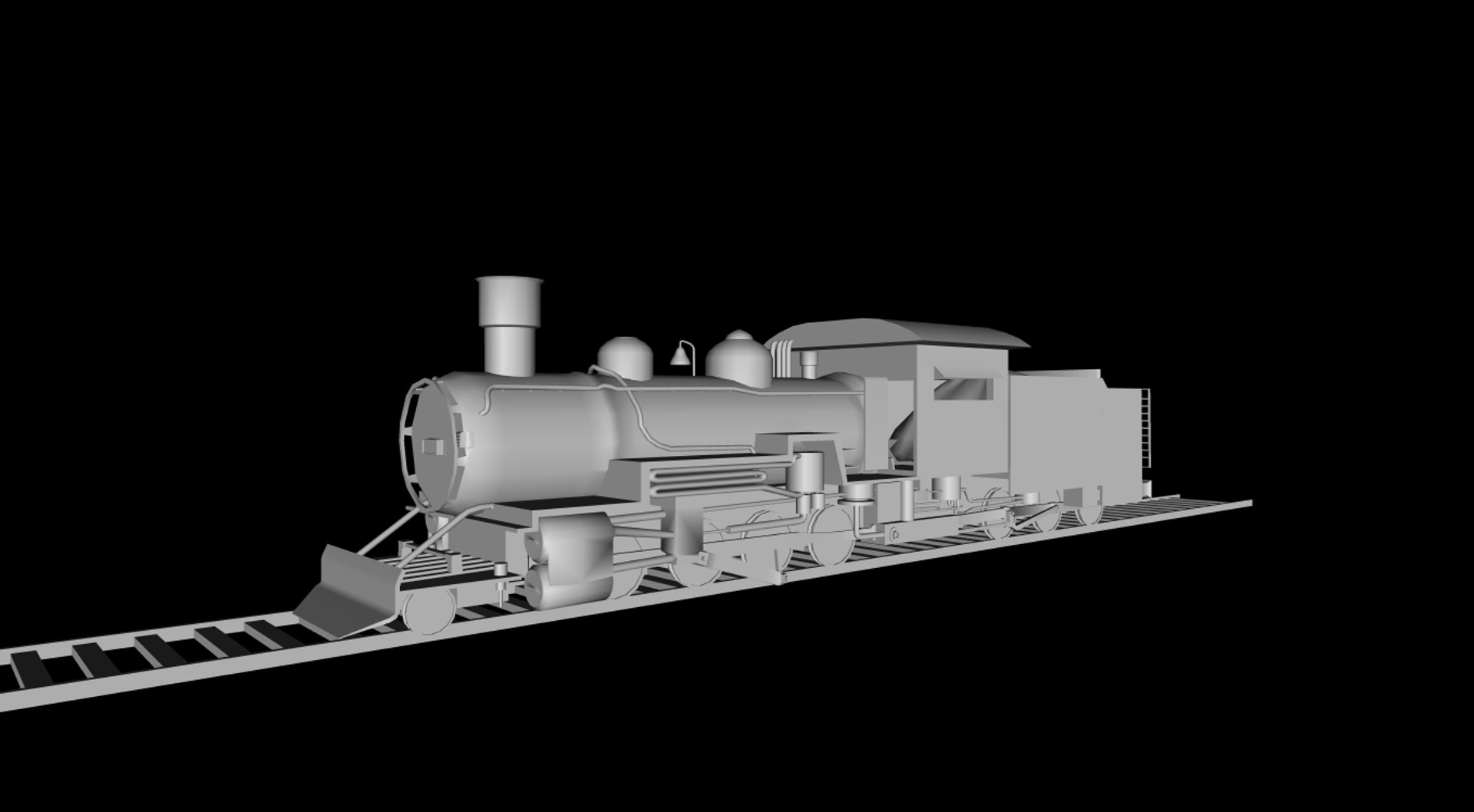 Train 3d Max