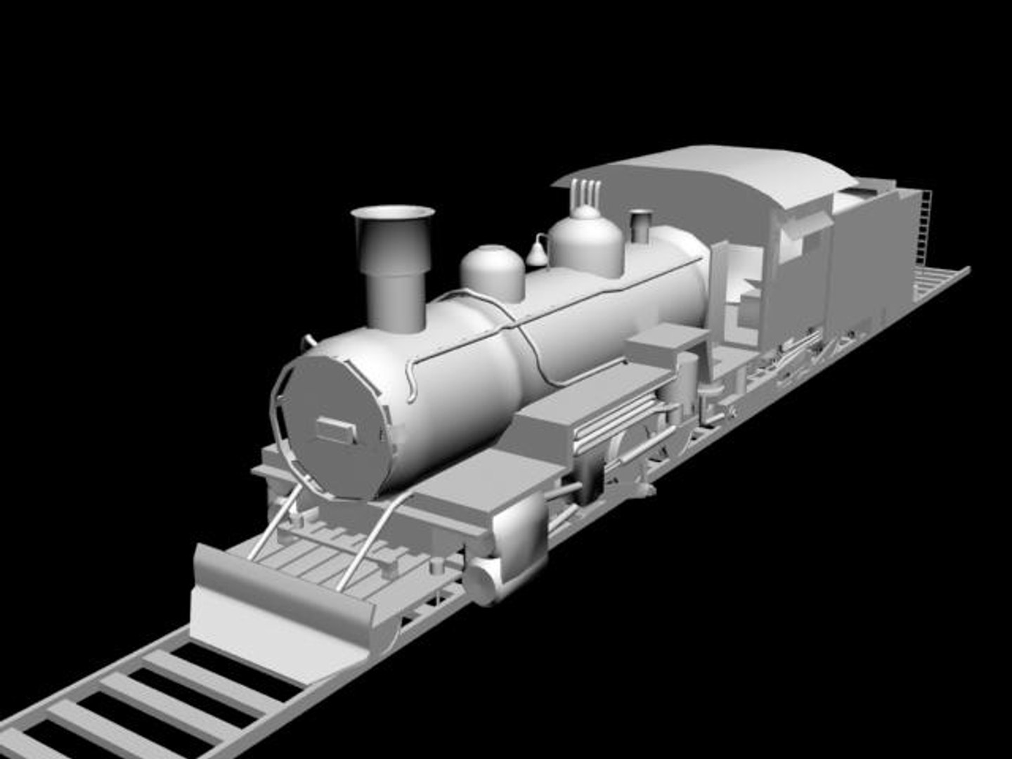 Train 3d Max