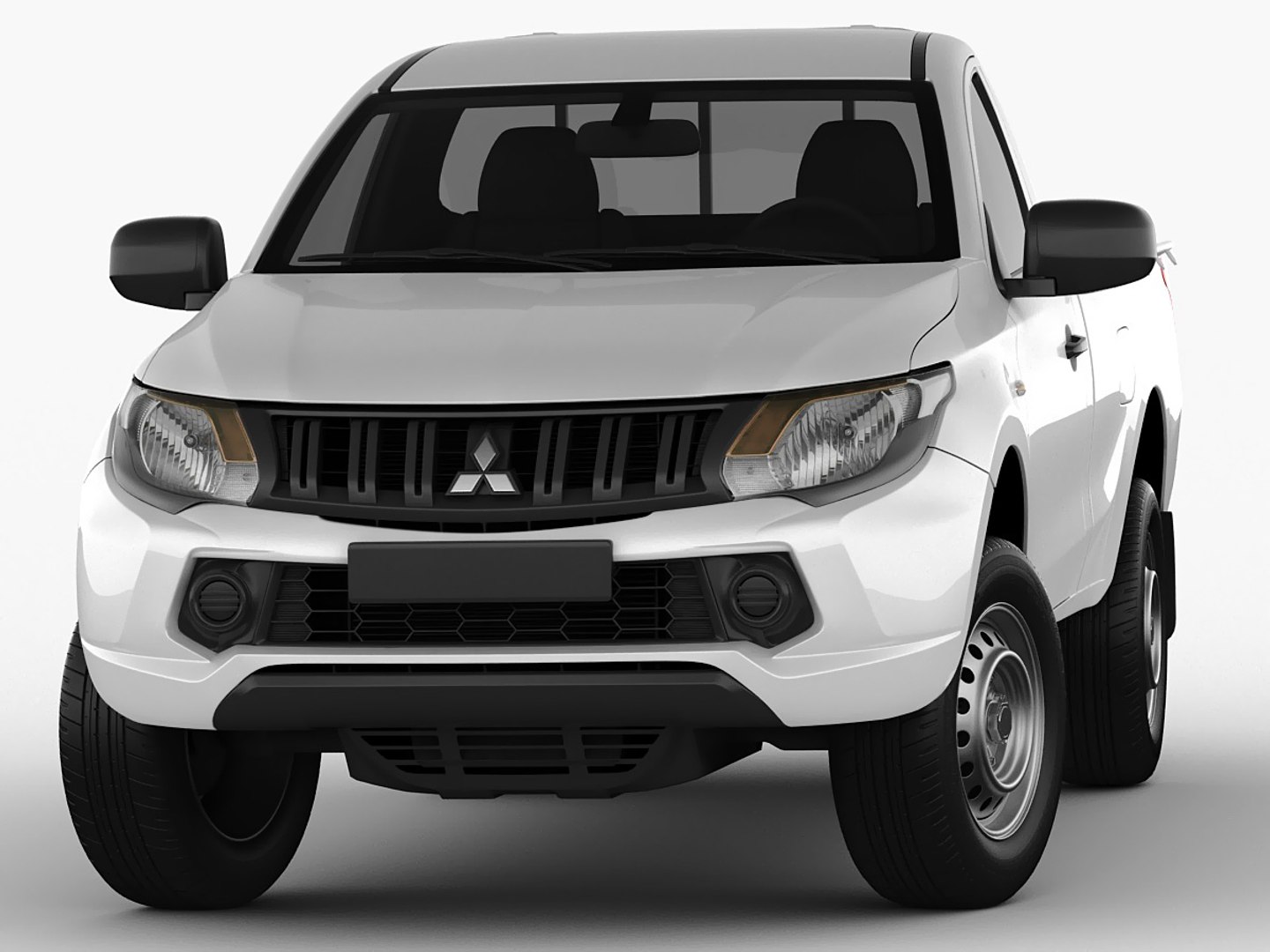 3d model mitsubishi l200 l