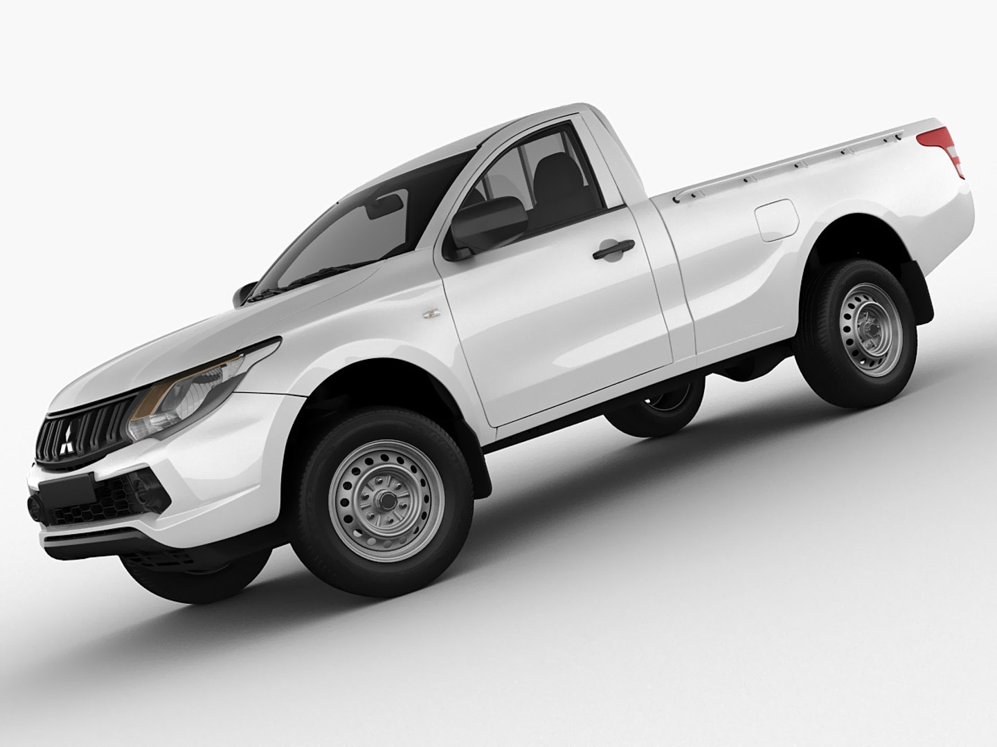 3d model mitsubishi l200 l
