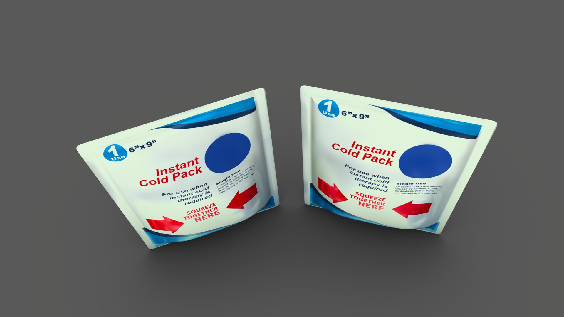 3D Instant ice pack - TurboSquid 1803920