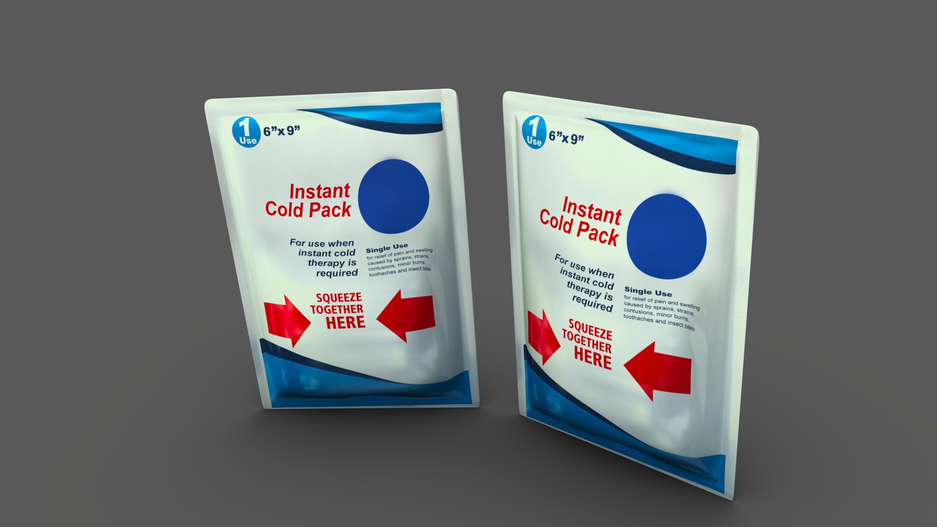 3D Instant ice pack - TurboSquid 1803920