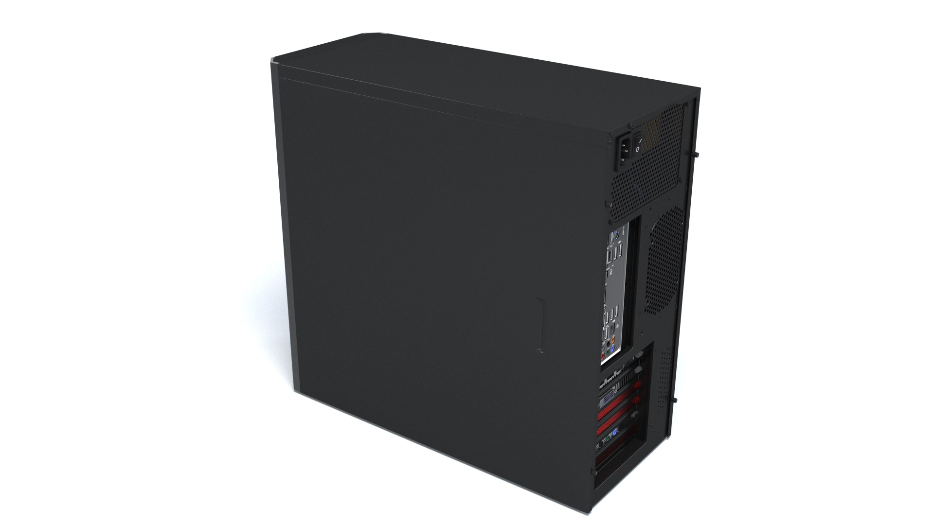 3D Desktop Computer Case - Model - TurboSquid 1417593