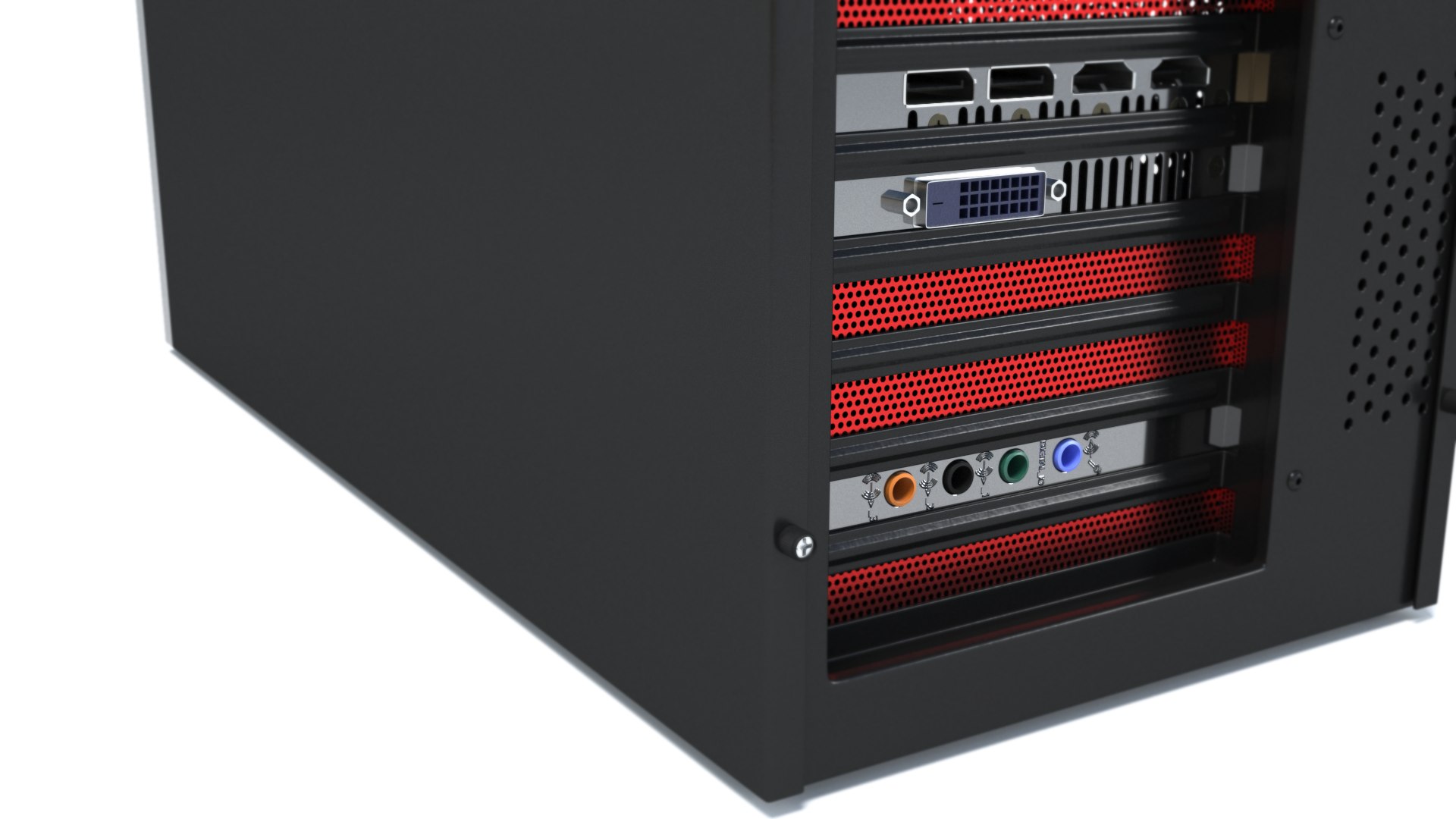 3D Desktop Computer Case - Model - TurboSquid 1417593