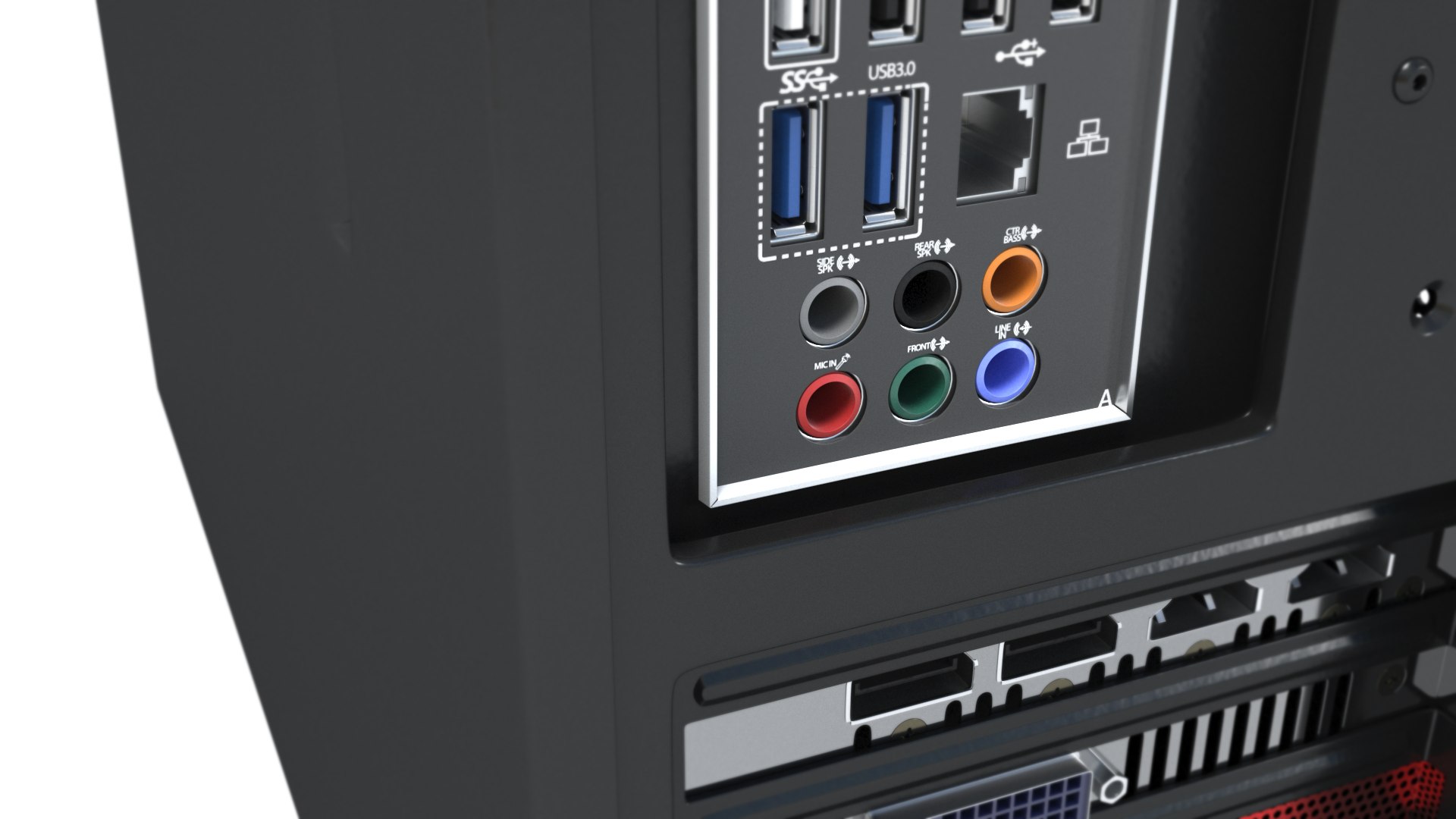 3D Desktop Computer Case - Model - TurboSquid 1417593