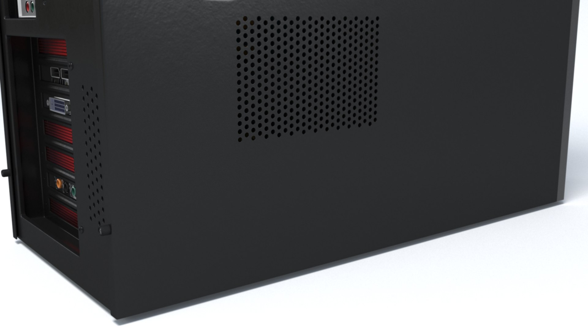 3D Desktop Computer Case - Model - TurboSquid 1417593