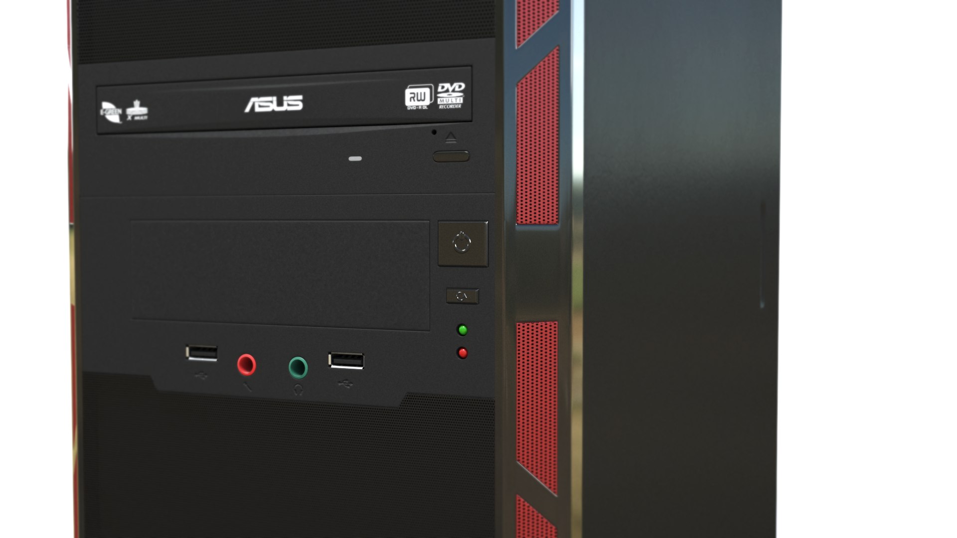 3D Desktop Computer Case - Model - TurboSquid 1417593