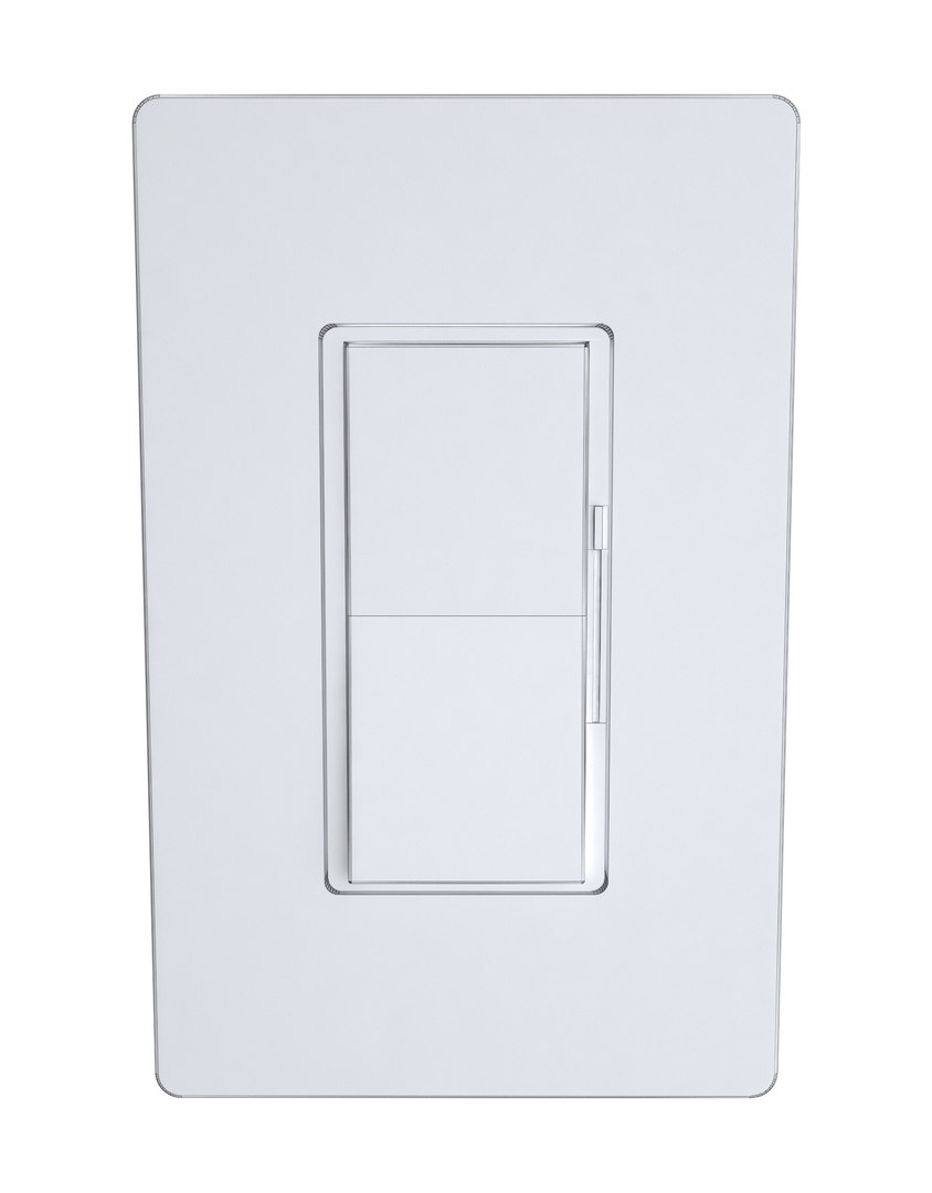 3d Model Lutron Light Switch Outlet