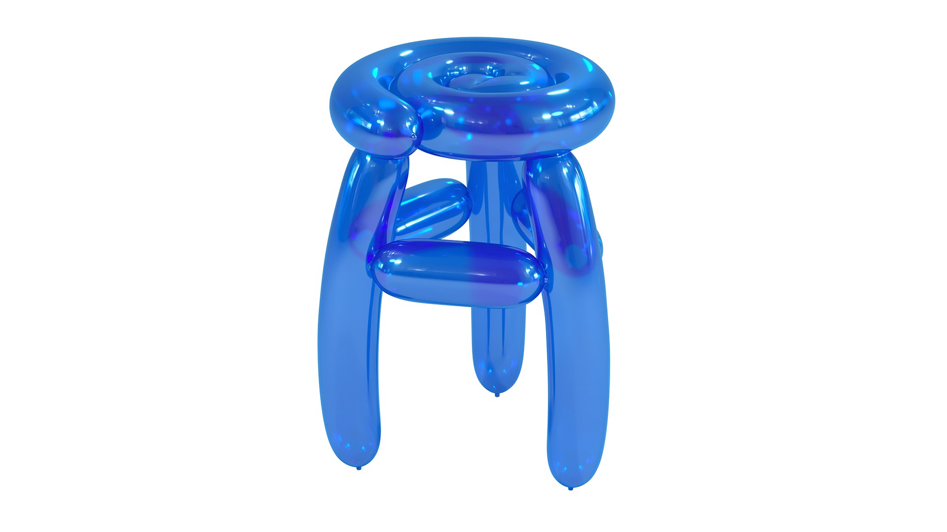 3D Model Balloon Stool - TurboSquid 2370916