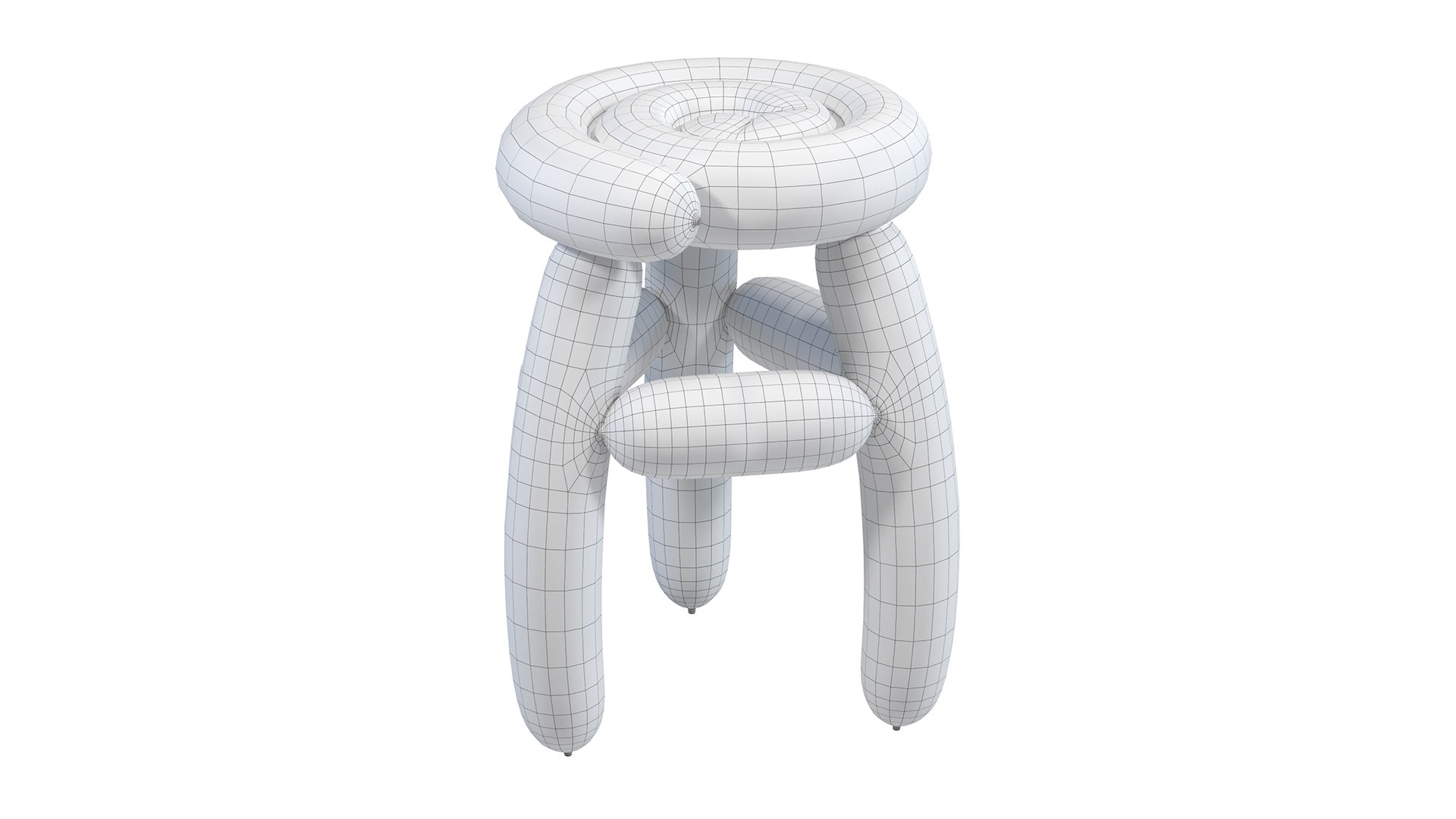 3D Model Balloon Stool - TurboSquid 2370916
