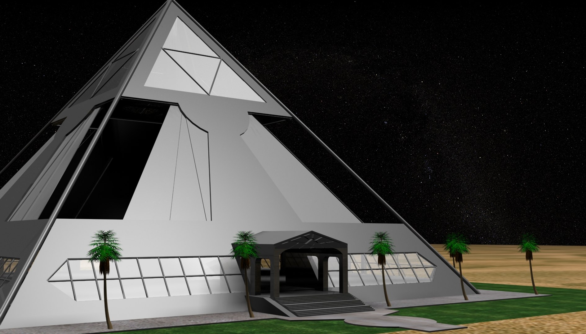 Desert Pyramid Structure Proposed Max