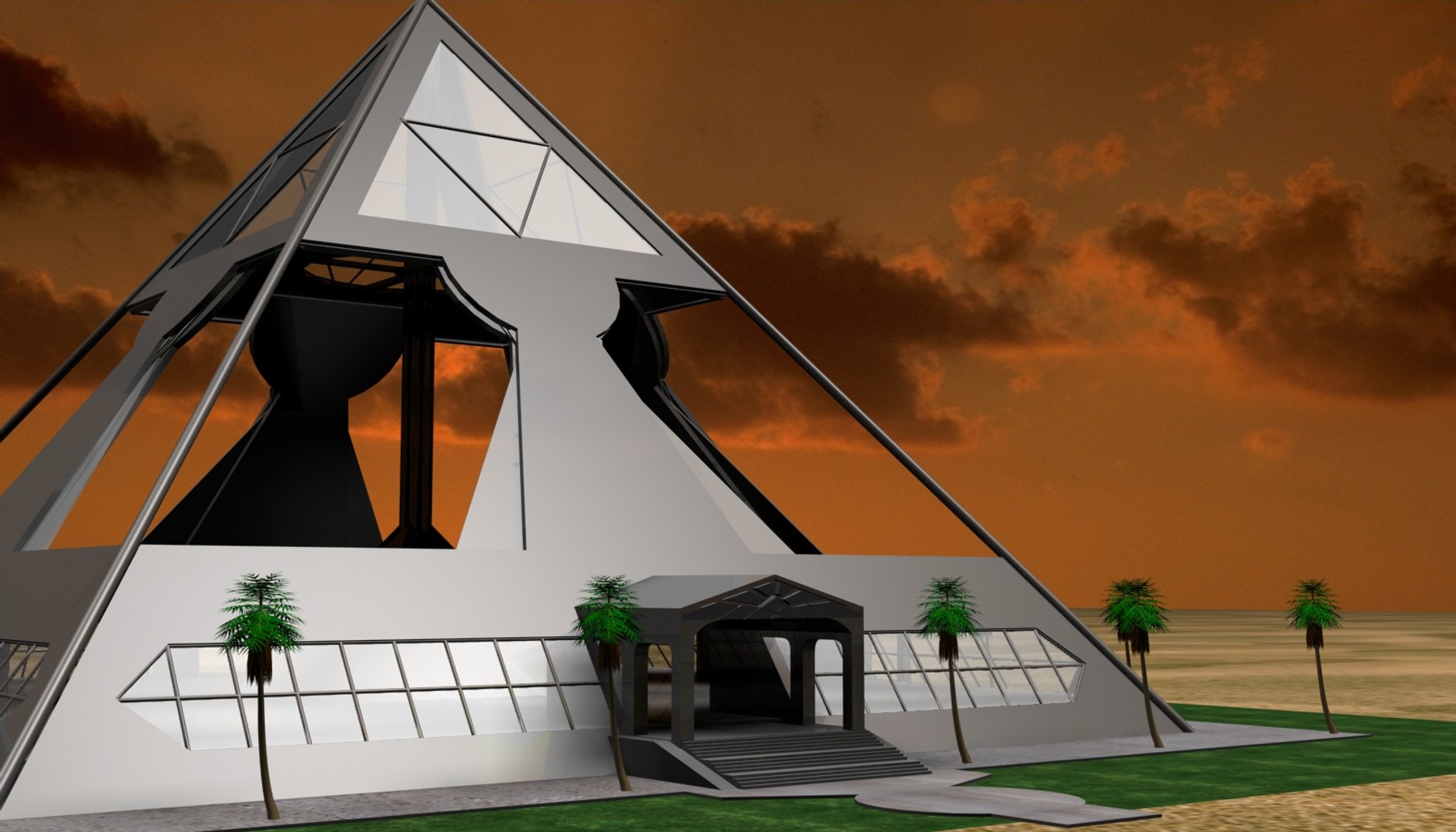 Desert Pyramid Structure Proposed Max