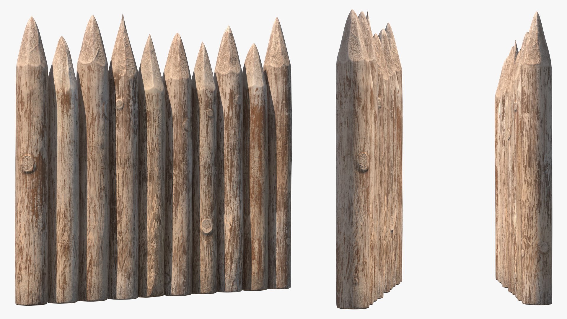 3D Stockade Medieval - TurboSquid 2348803