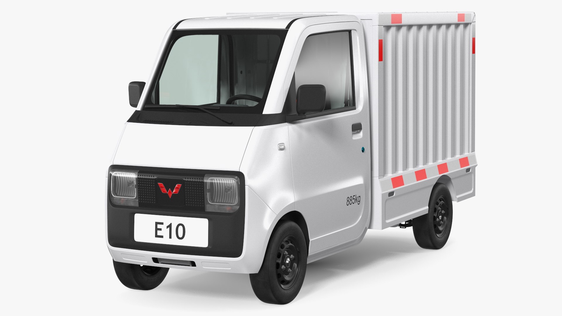 Wuling E10 Mini Truck Grey Color Rigged for Maya model - TurboSquid 2165617