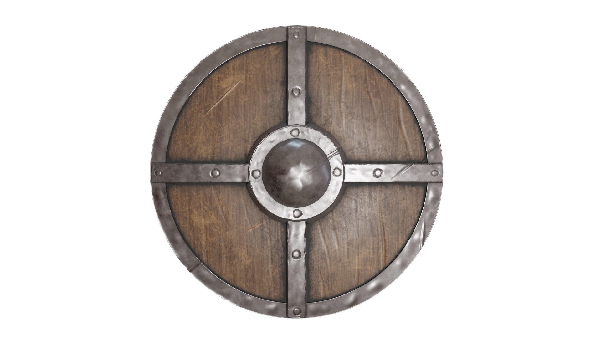 3D Model Stylized Viking Warriors Shield - TurboSquid 1990068