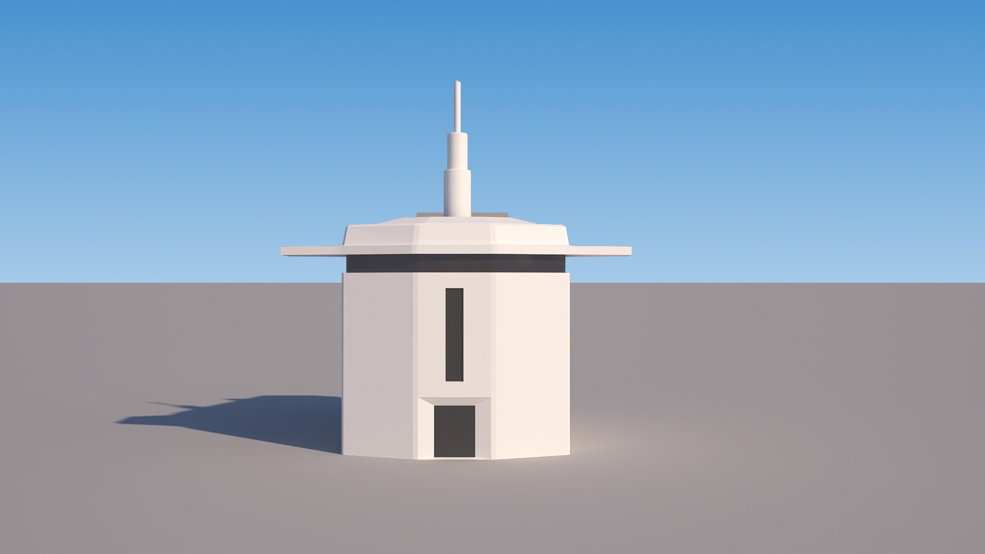 3D Model Low-Poly Industrial Buildings Set 02 - TurboSquid 2185045