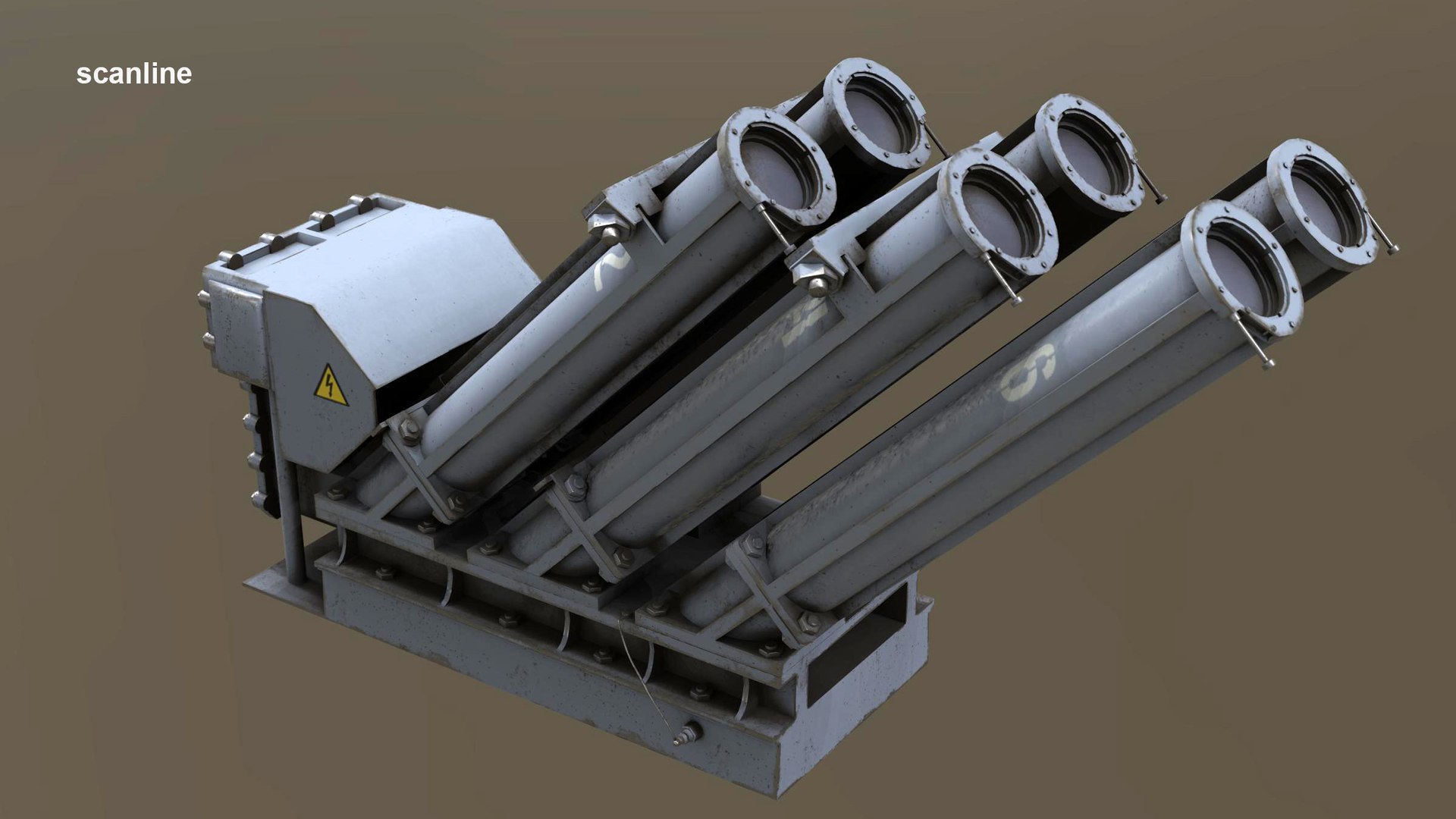 3D Decoy Missiles Model - TurboSquid 1622377