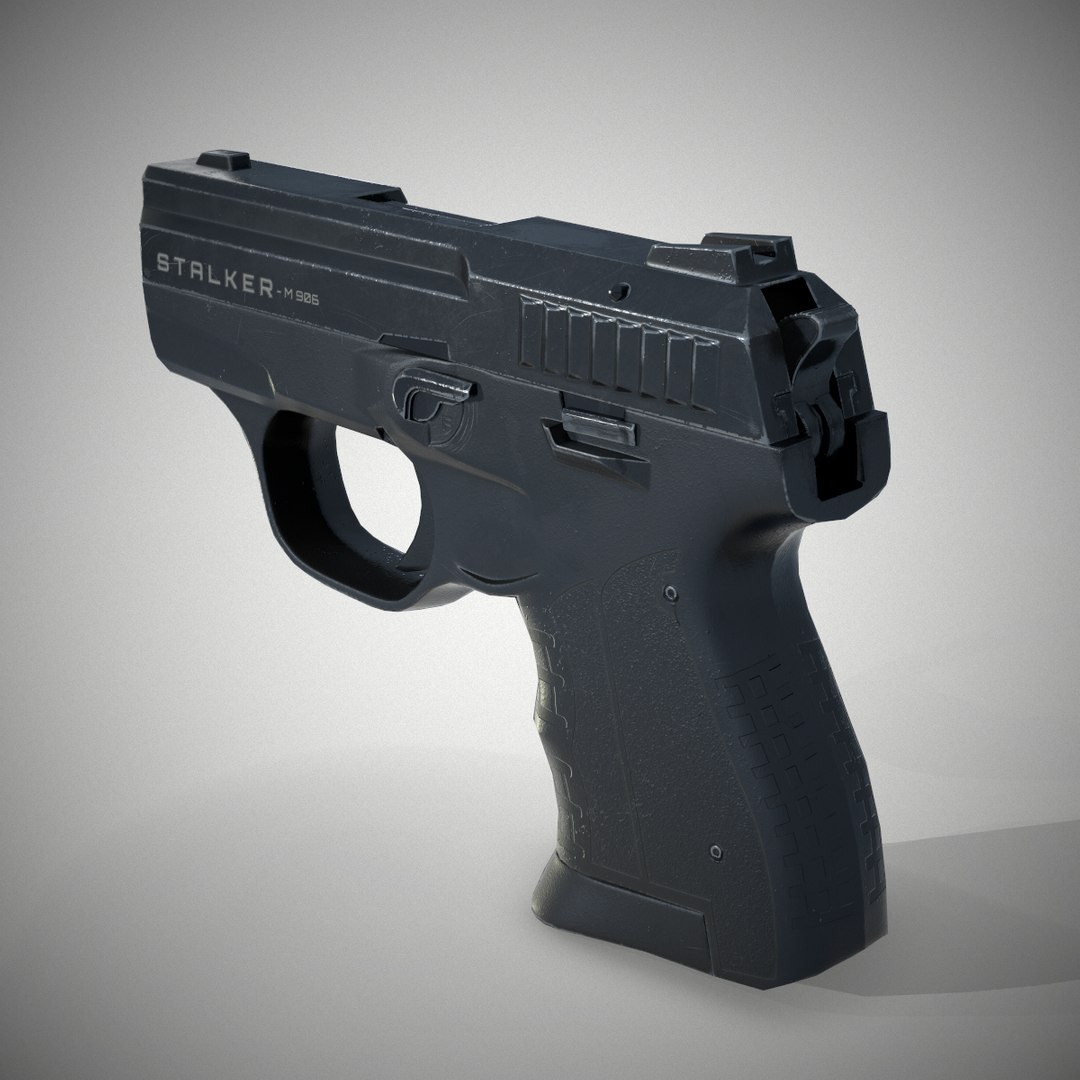 M906 Stalker Pistol 3D - TurboSquid 1686222