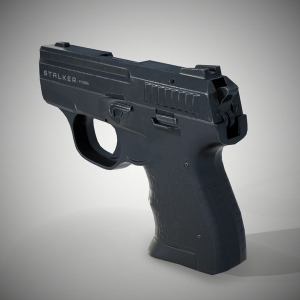 M906 stalker pistol 3D - TurboSquid 1686222
