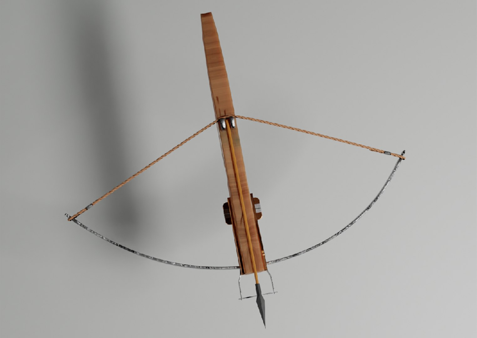3D Medieval Crossbow Model - TurboSquid 2214116