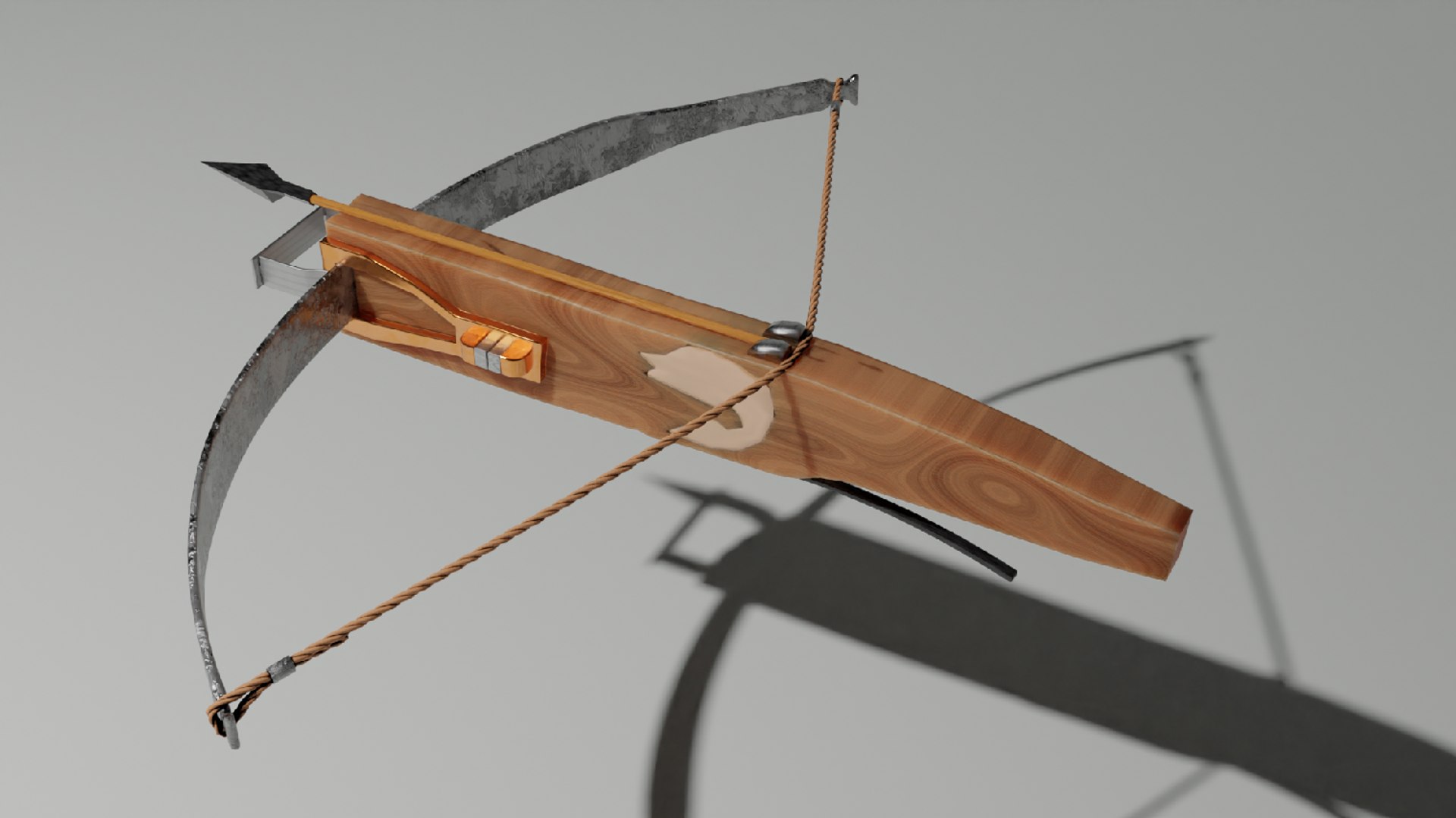 3D Medieval Crossbow Model - TurboSquid 2214116