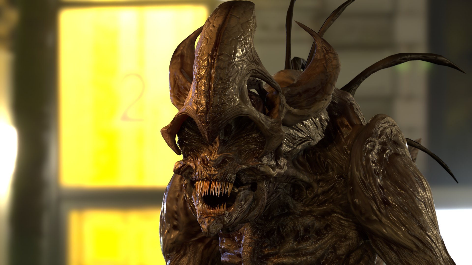 3D CAVE BEAST - TurboSquid 2336166