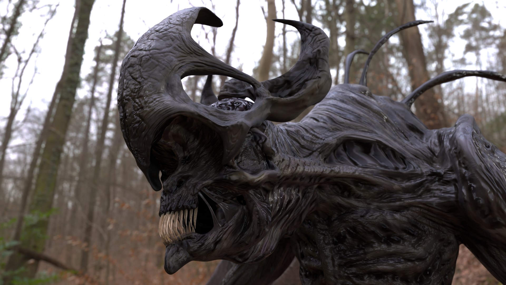 3D CAVE BEAST - TurboSquid 2336166