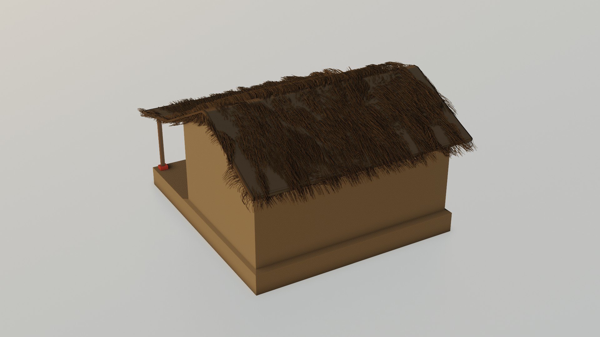 3D Clay House - TurboSquid 1883482