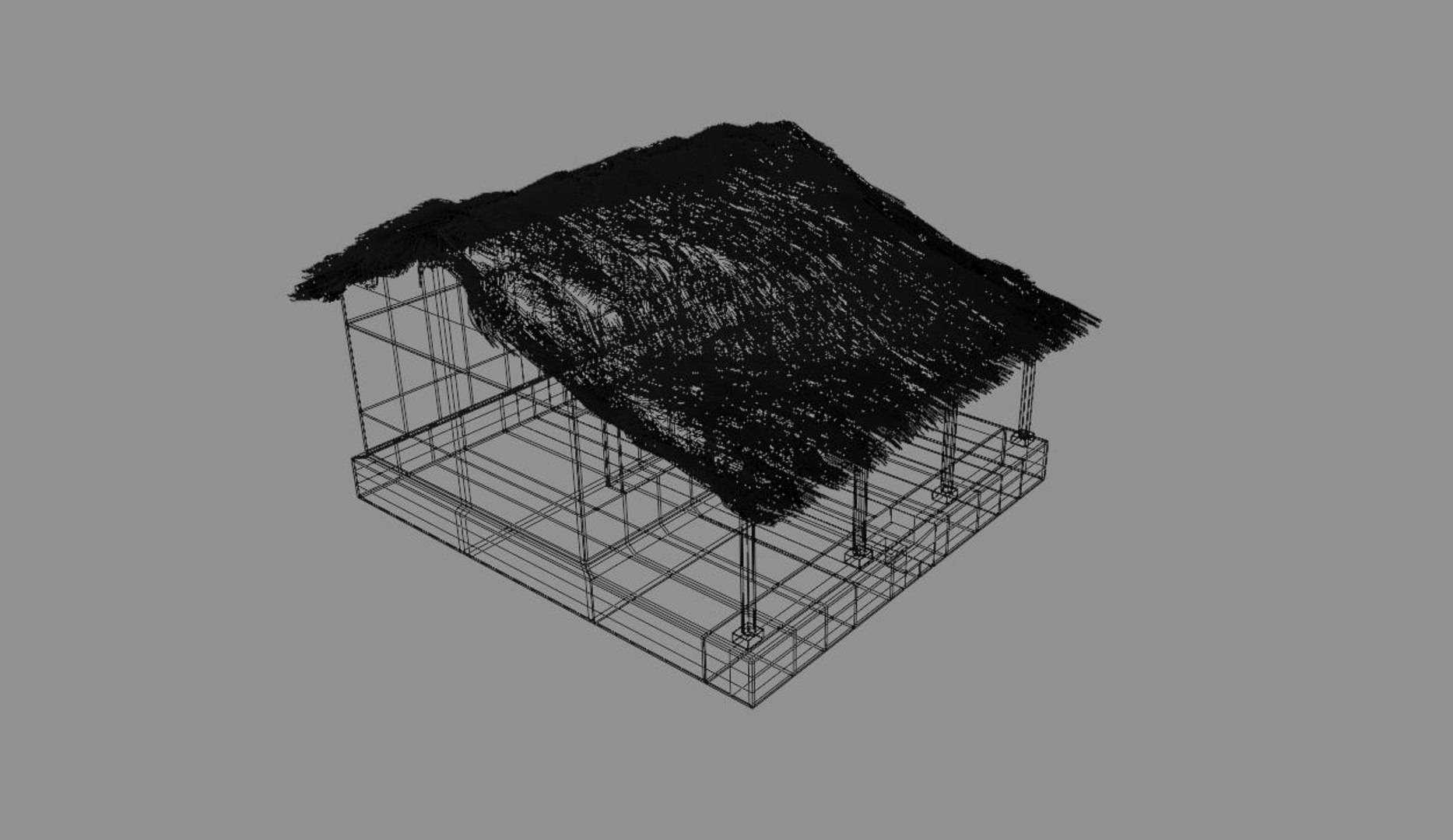 3D Clay House - TurboSquid 1883482