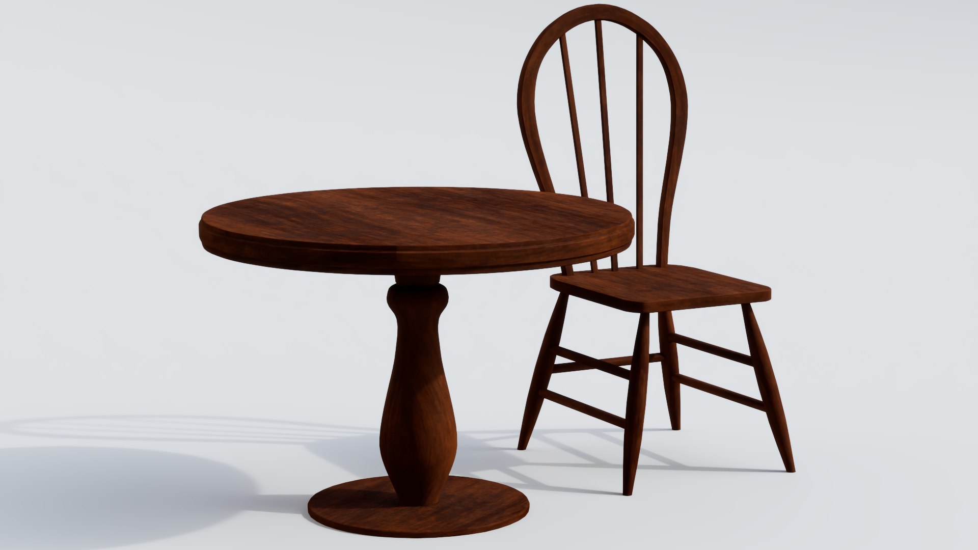 3D Table Set - TurboSquid 2375469