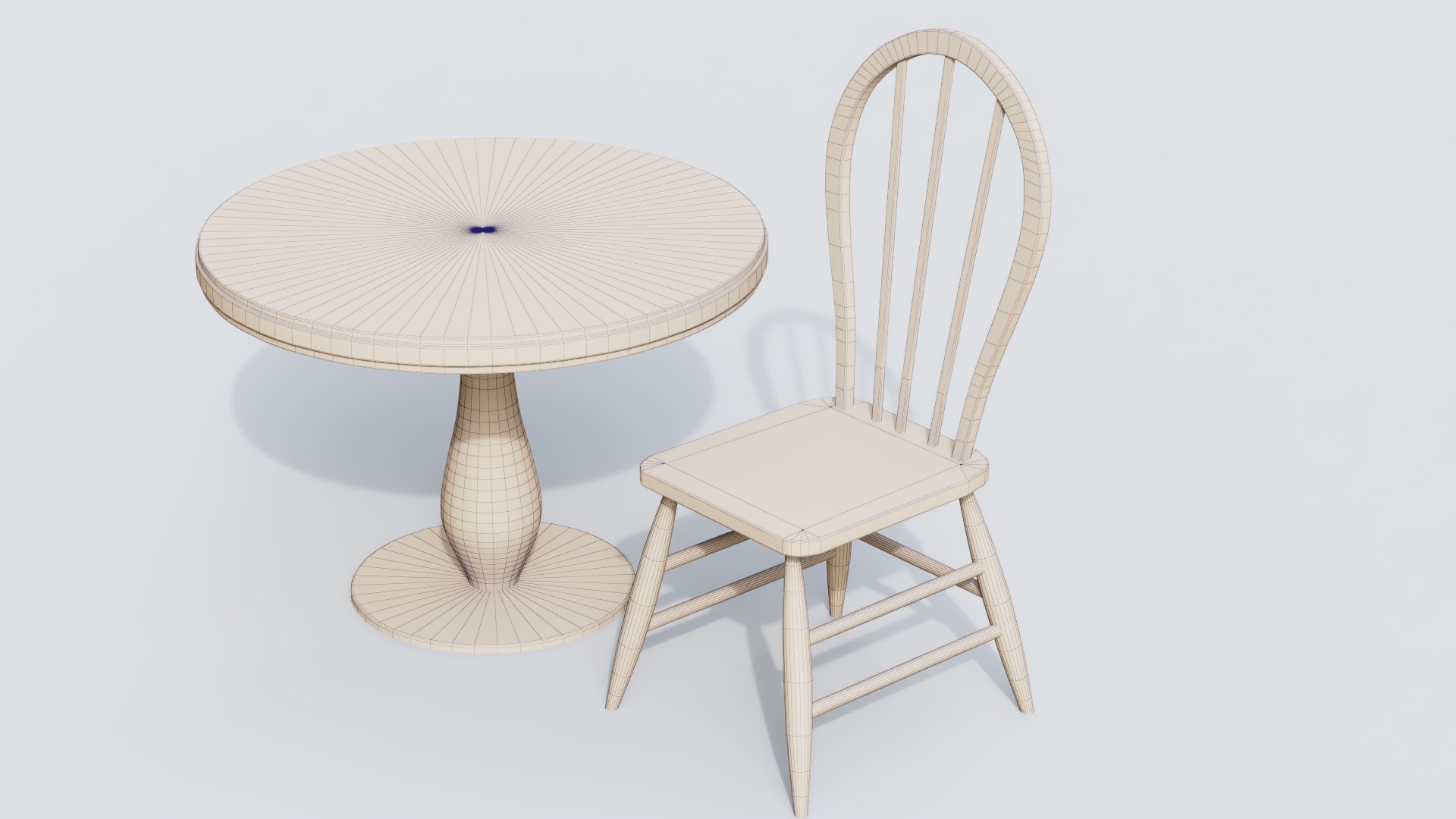 3D Table Set - TurboSquid 2375469