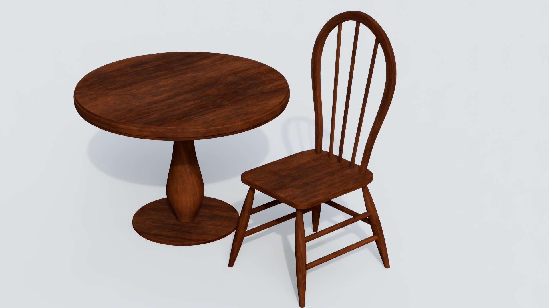 3D Table Set - TurboSquid 2375469