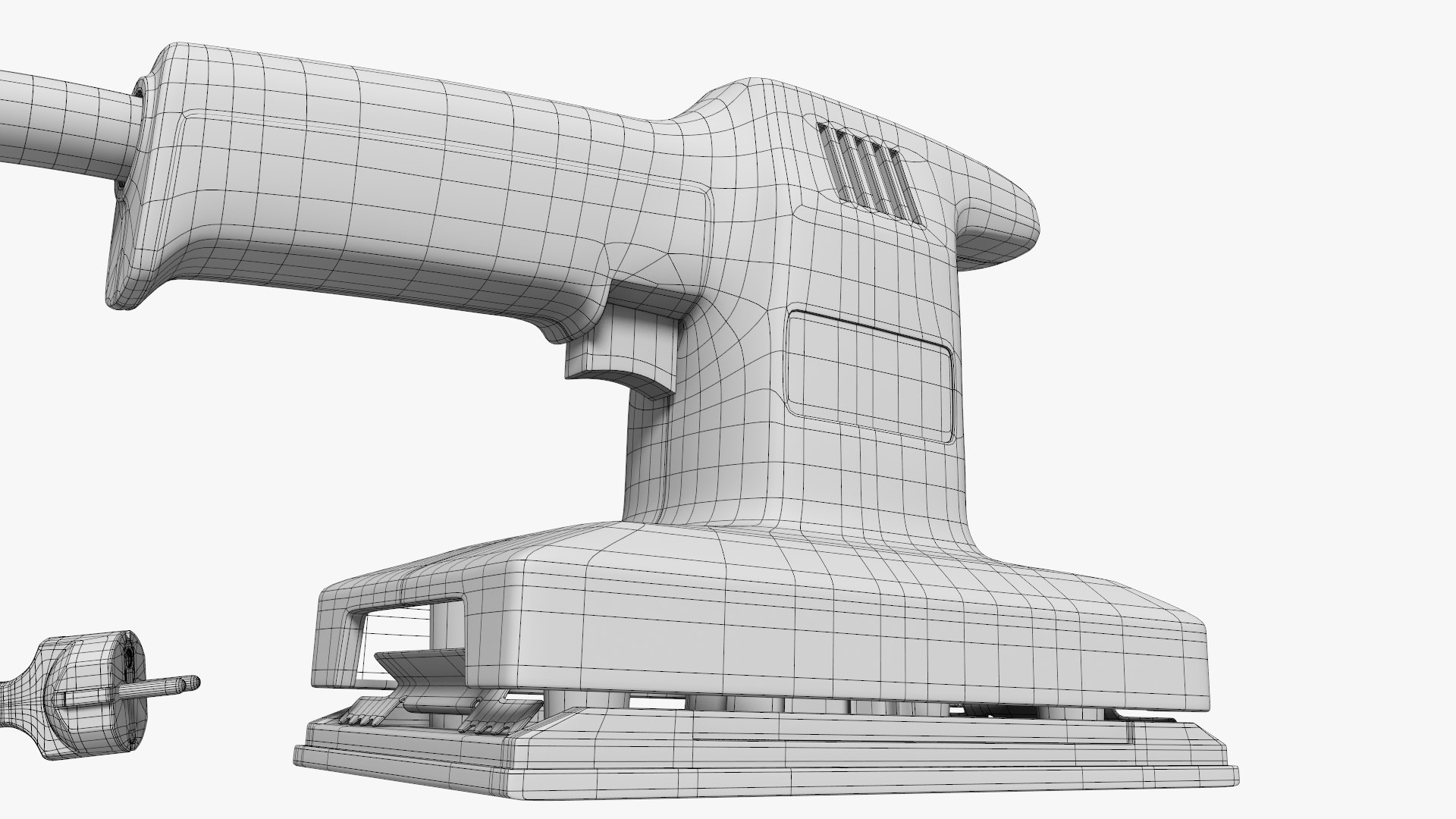 3D Electric Sander Model - TurboSquid 1415795