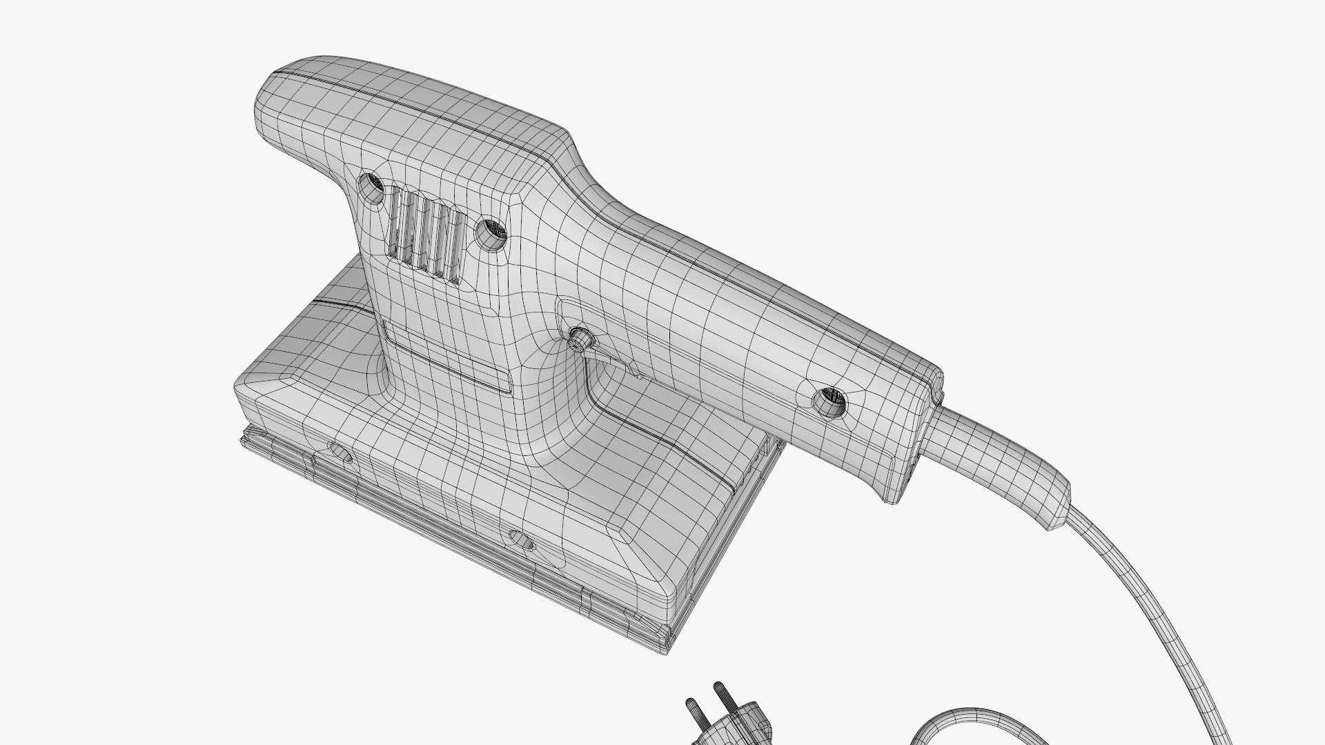 3D Electric Sander Model - TurboSquid 1415795