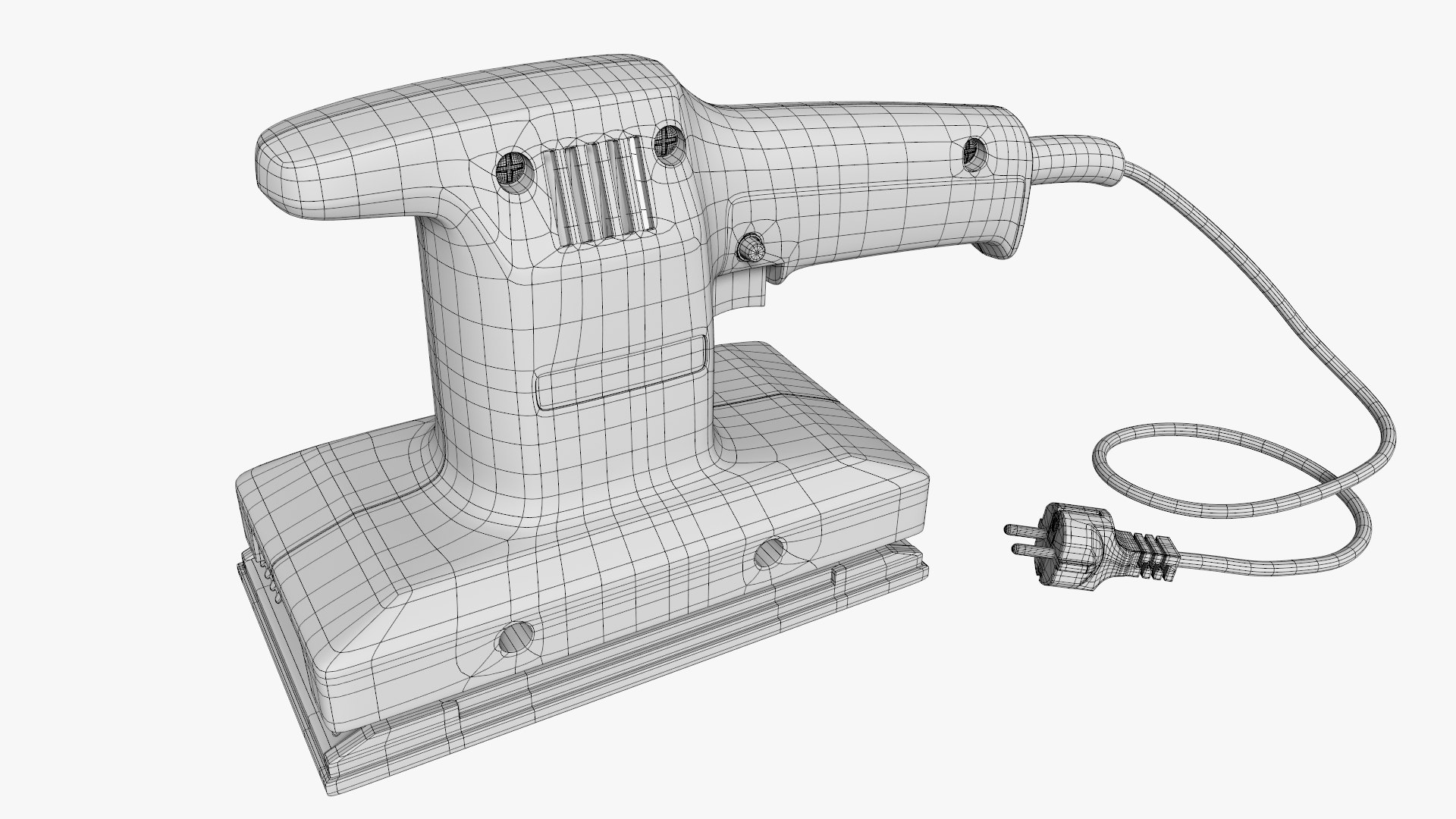 3D Electric Sander Model - TurboSquid 1415795