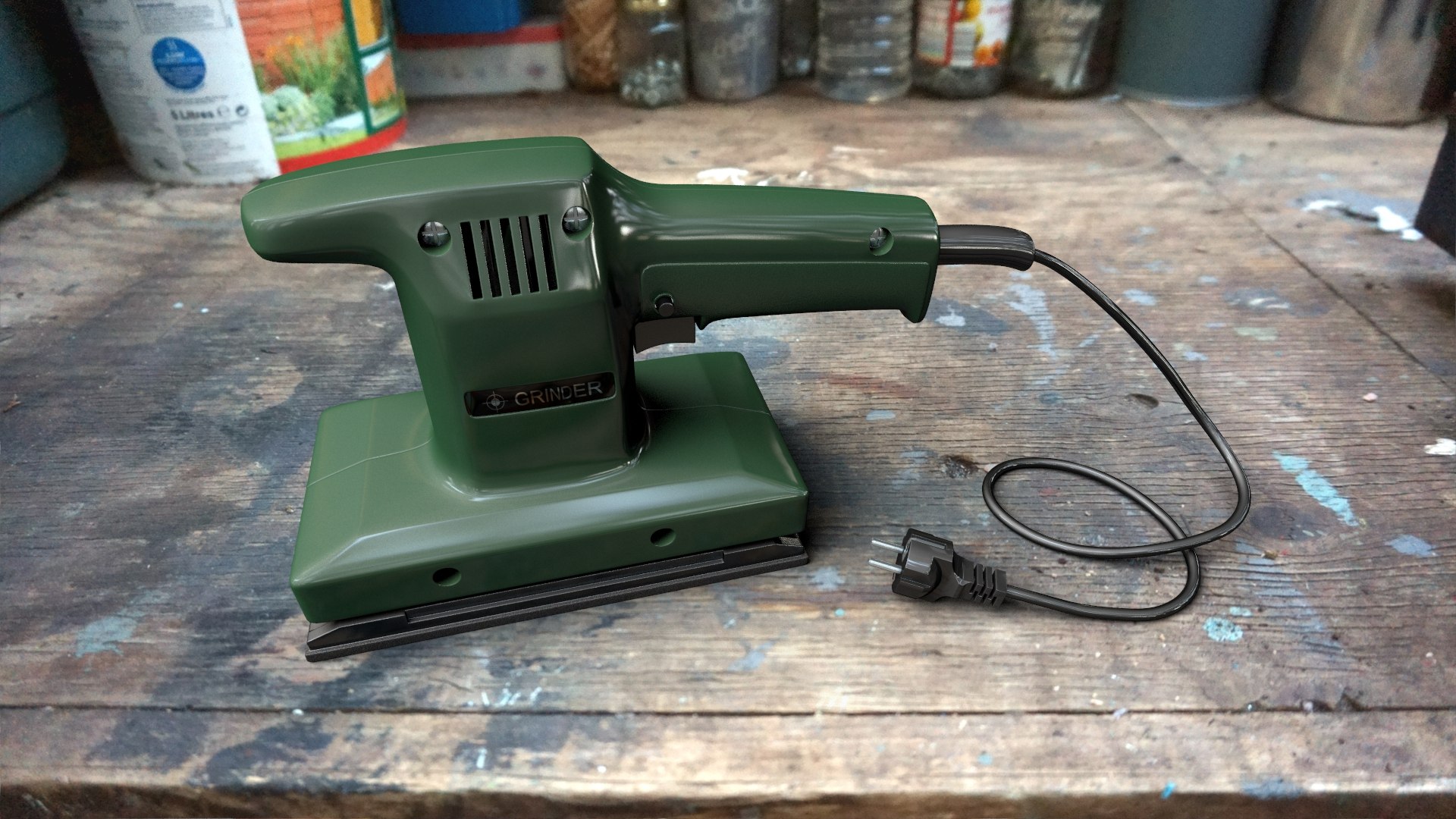 3D electric sander model - TurboSquid 1415795