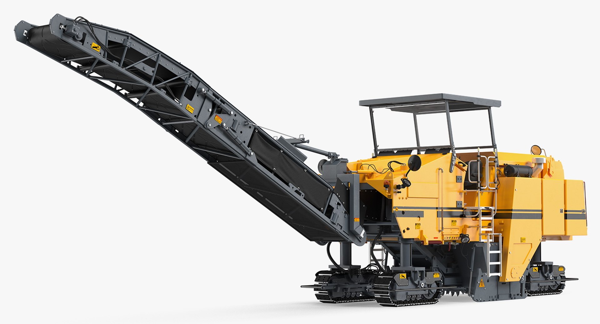 3D model asphalt milling machine generic - TurboSquid 1375876