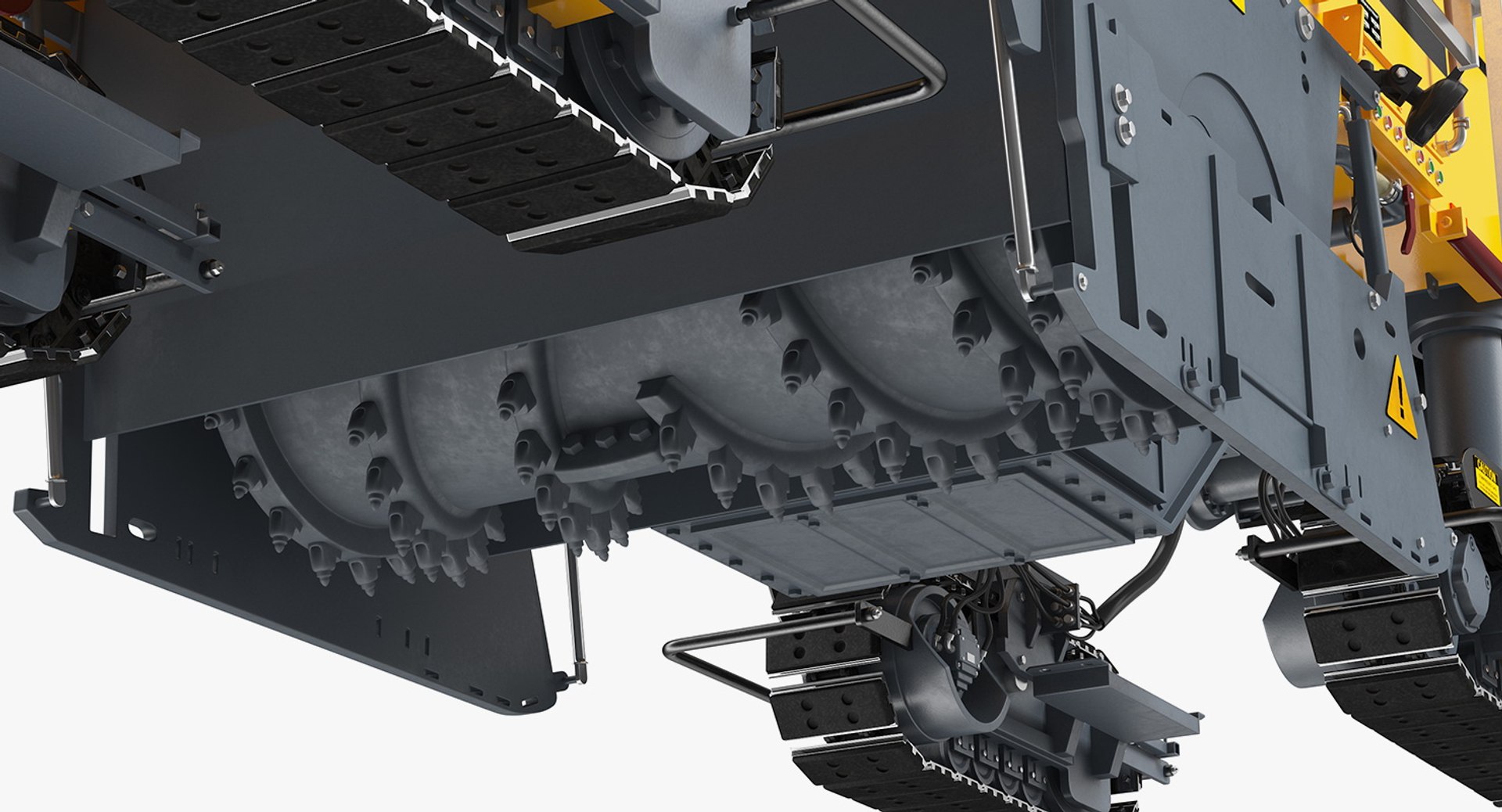 3D model asphalt milling machine generic - TurboSquid 1375876