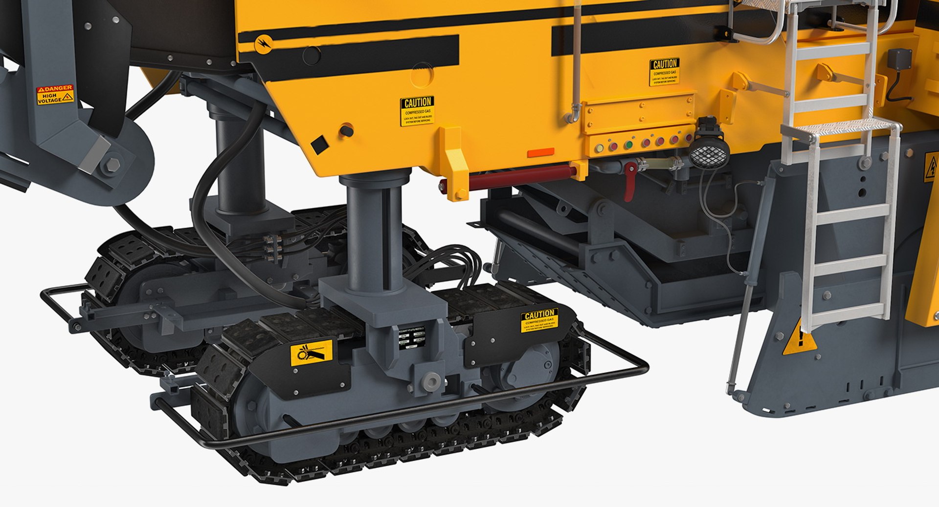 3D model asphalt milling machine generic - TurboSquid 1375876