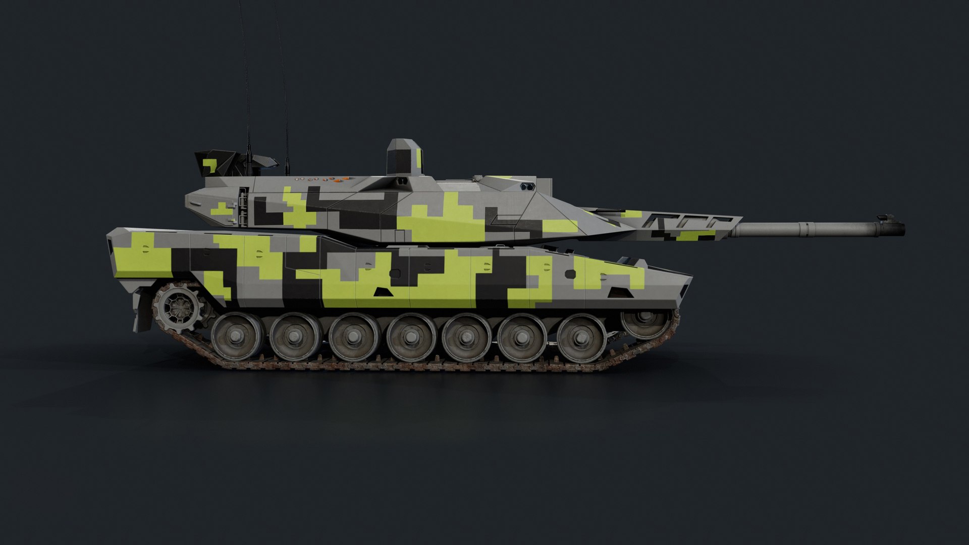 Free KF51 Panther - 3 Texture Sets - Free Download 3D - TurboSquid 2134106