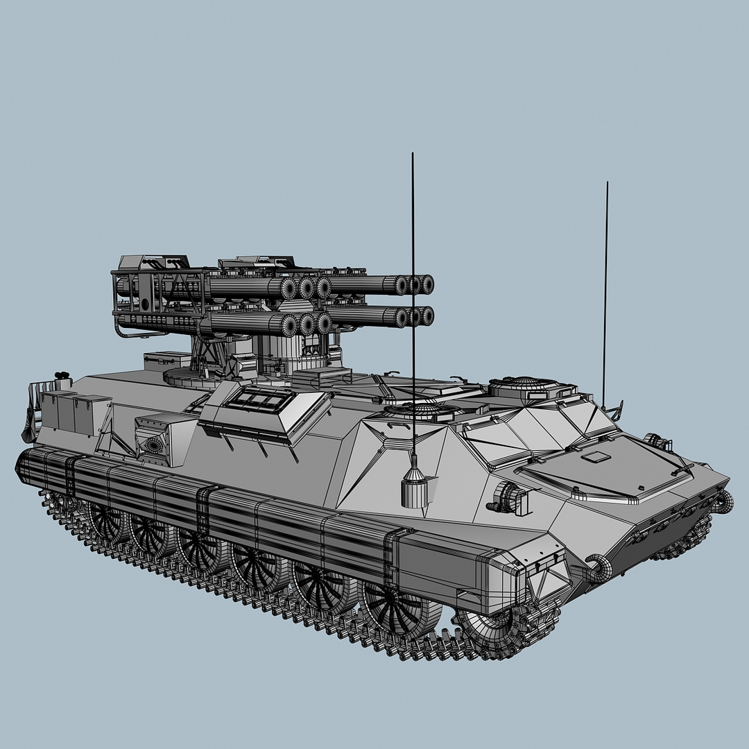 Sosna russian sam model - TurboSquid 1337284