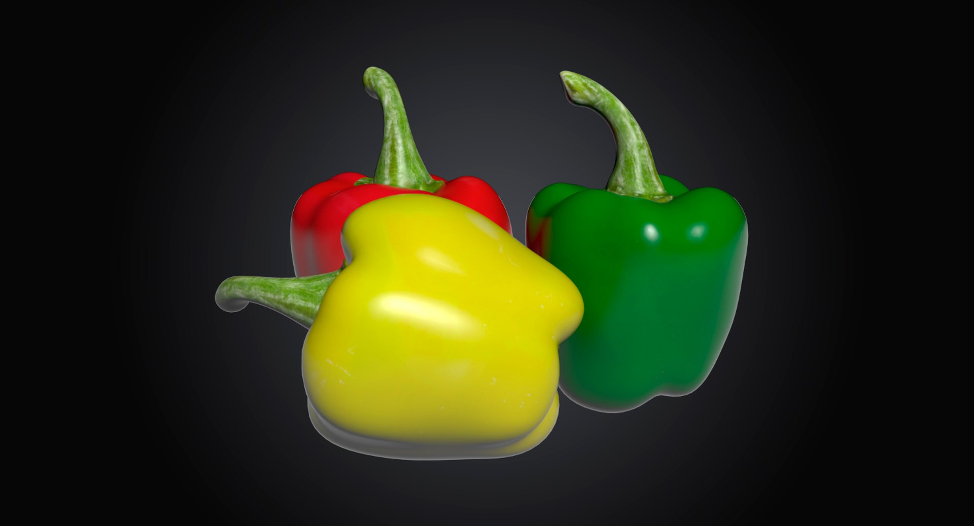 Bell pepper 3D model - TurboSquid 1174069