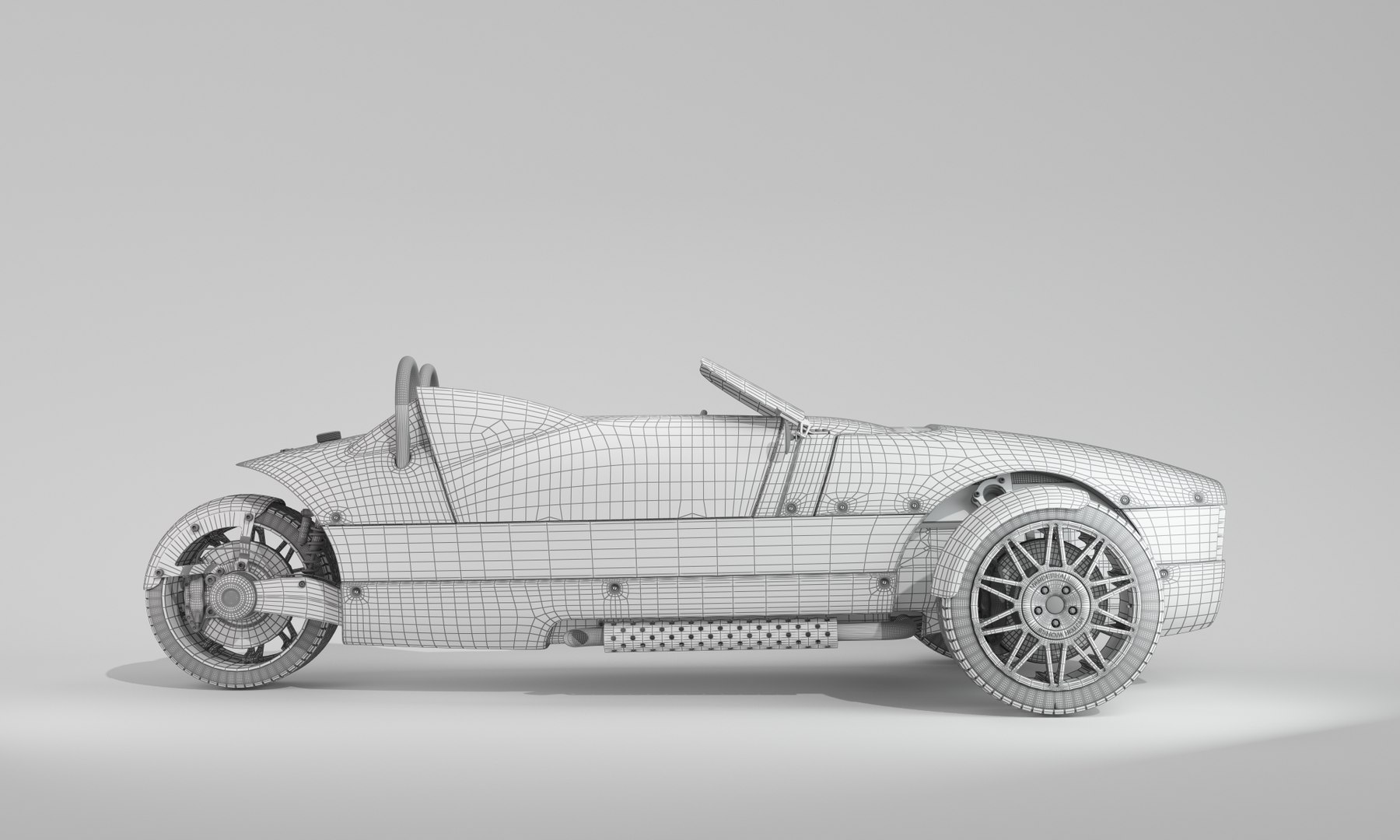 Vanderhall Venice 2017 - Present 3D Model - TurboSquid 1863369