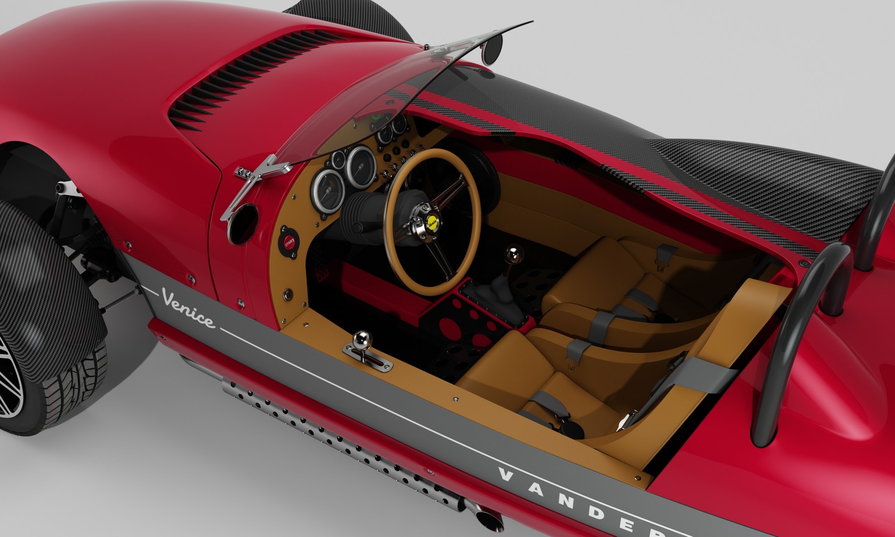 Vanderhall Venice 2017 - Present 3D Model - TurboSquid 1863369